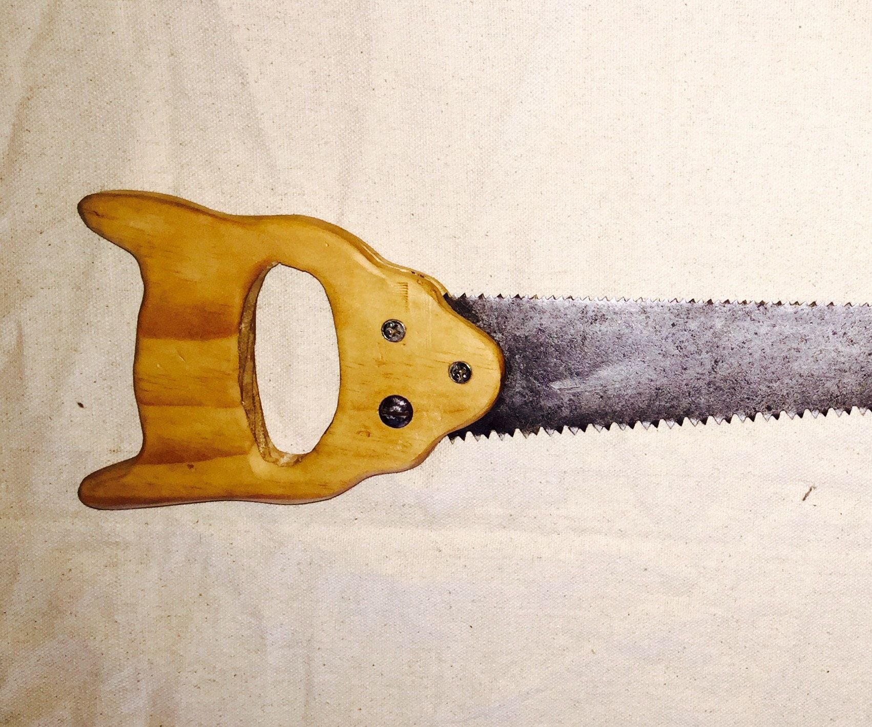 Restoring Antique Hand Saw Using Home Remedy for Rust Removal : 7 Steps ...