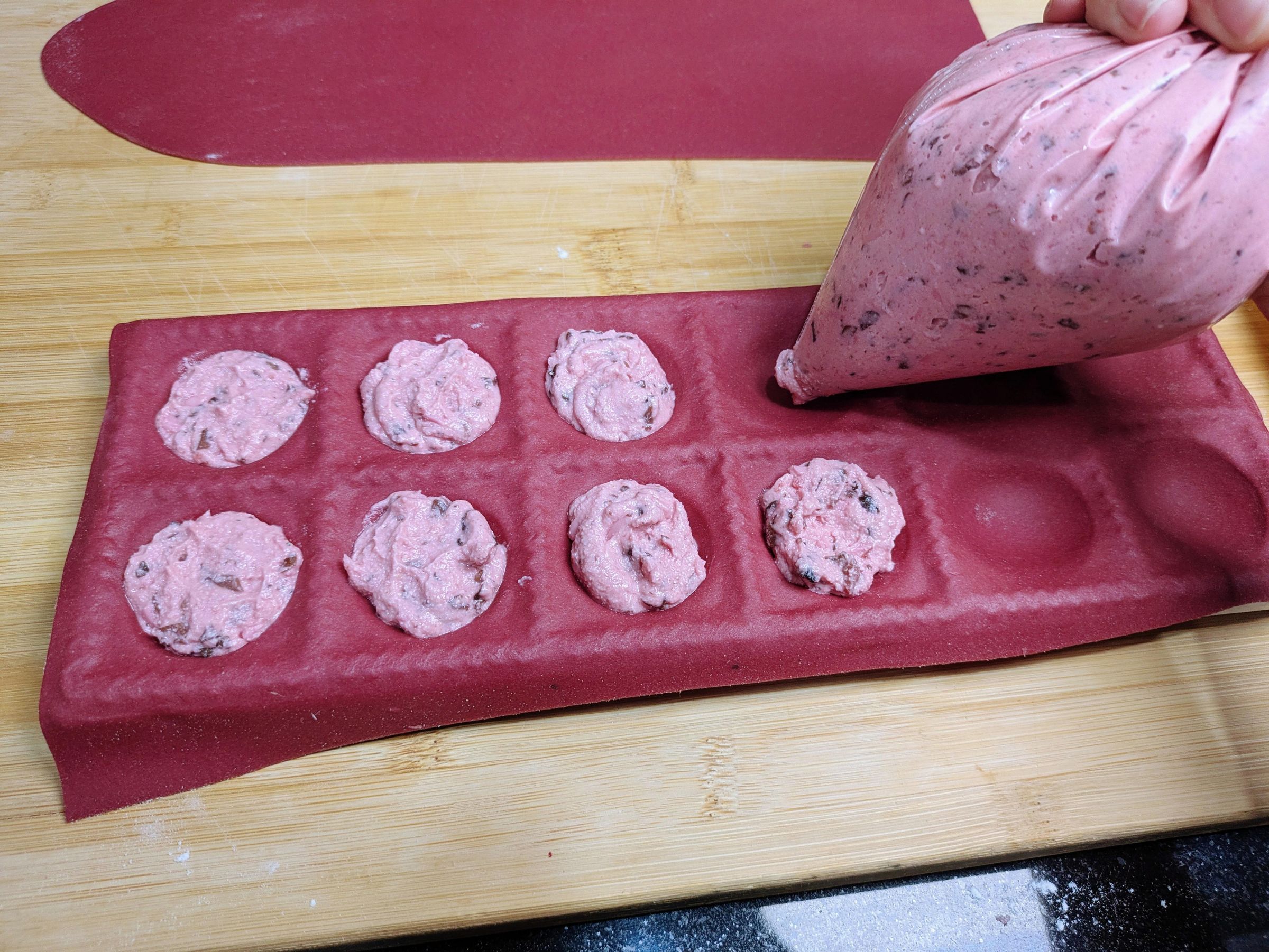 Naturally Dyed Roasted Red Beet Ravioli : 6 Steps (with Pictures ...