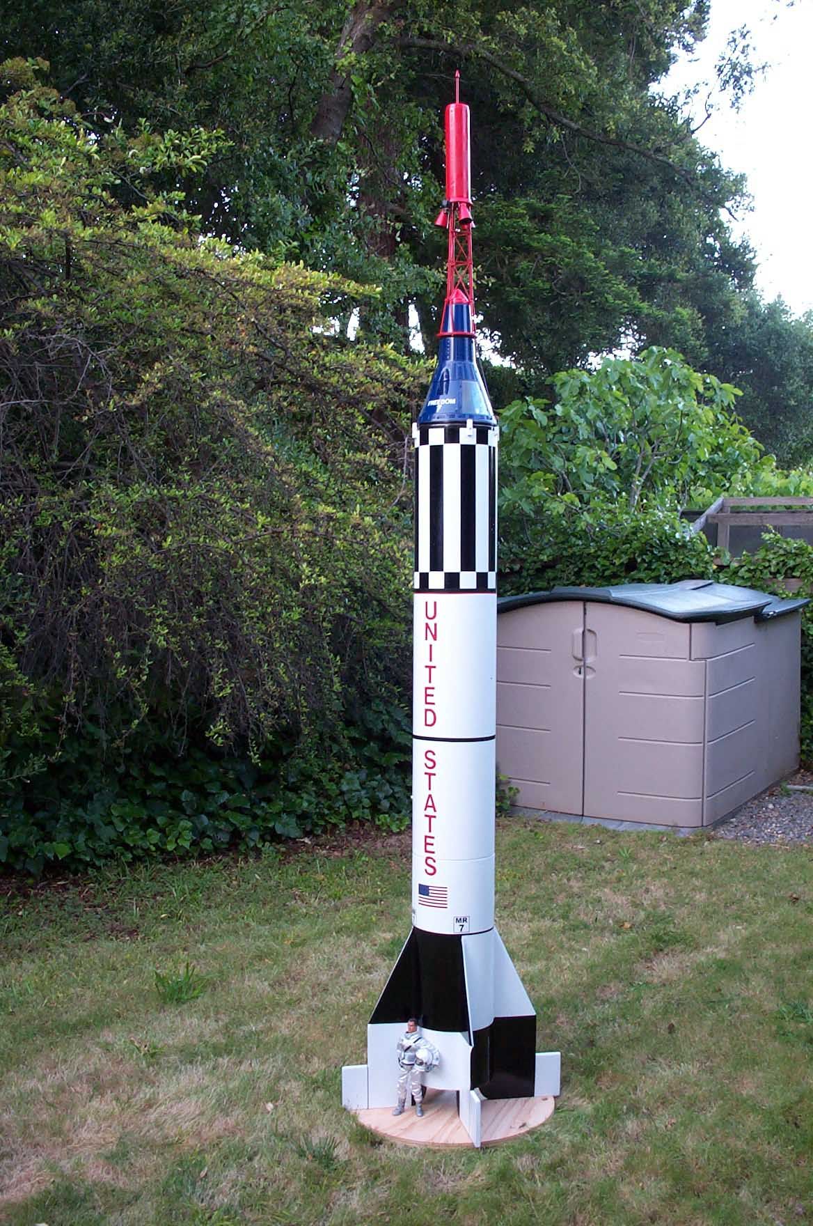 Mercury Joe: Semi-scale Flying GI Joe Redstone Rocket : 9 Steps (with ...