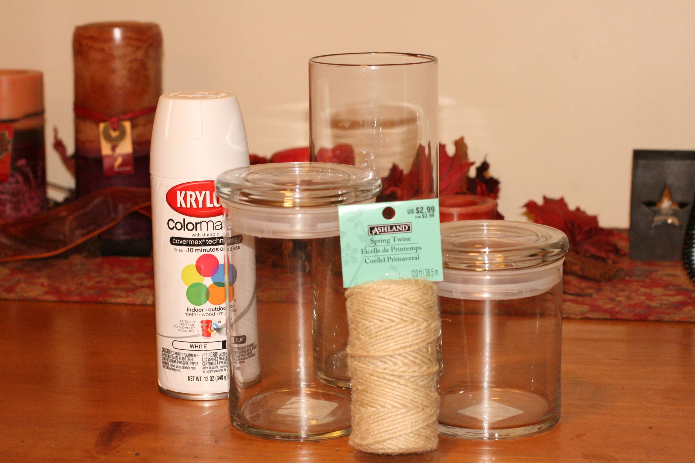 Making Yarn-Wraped Painted Jars : 6 Steps (with Pictures) - Instructables