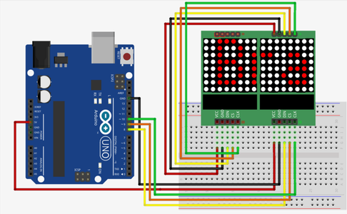 MAX7219_Timer/Clock With No External Hardware - Instructables
