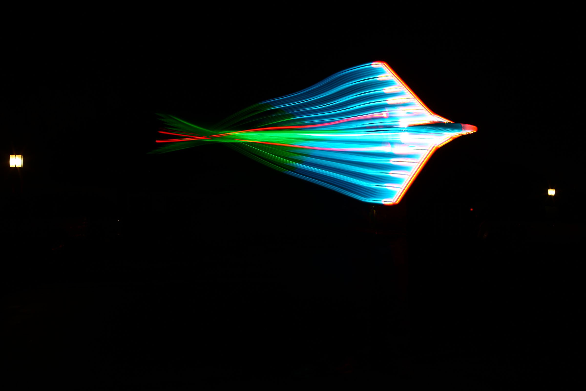 UFO Project - Color Changing Glowing Radio Controlled Airplane - RGB ...