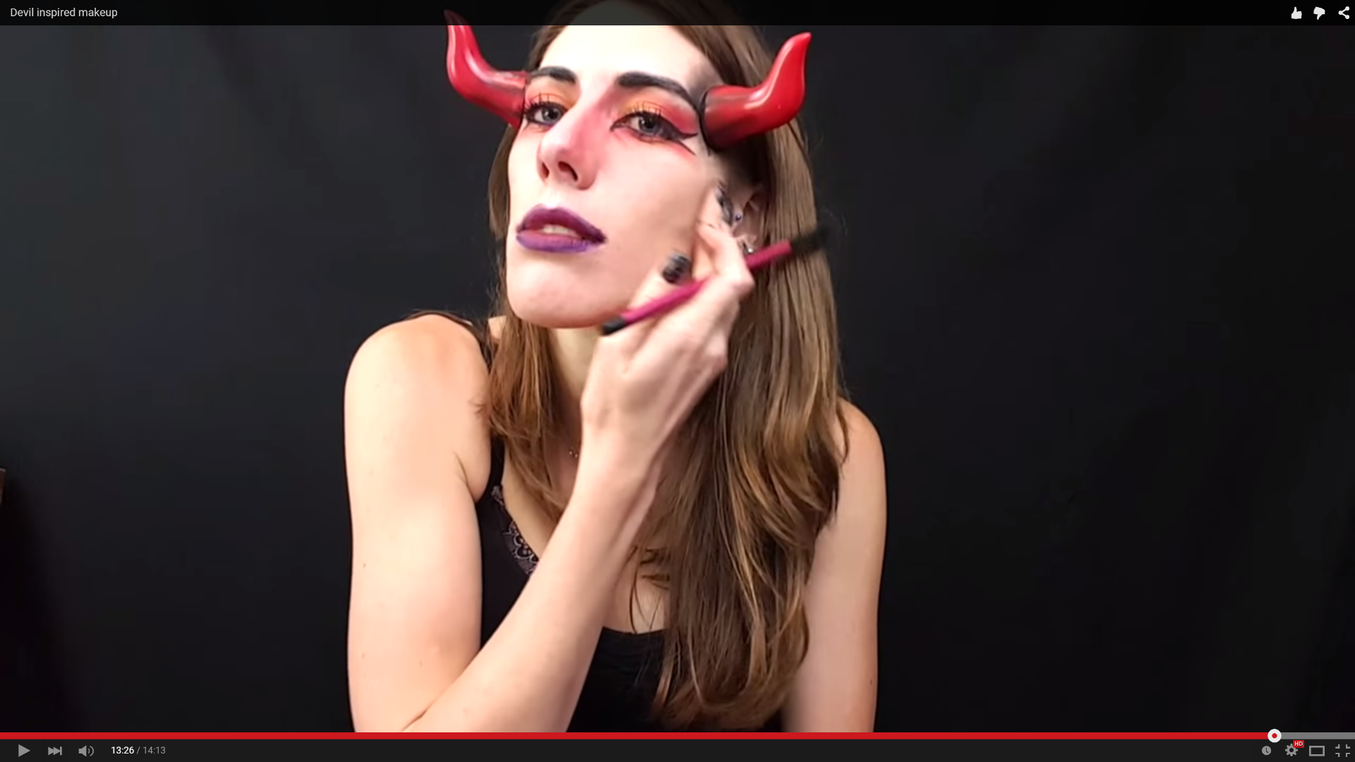 Devil Inspired Makeup Look : 6 Steps - Instructables