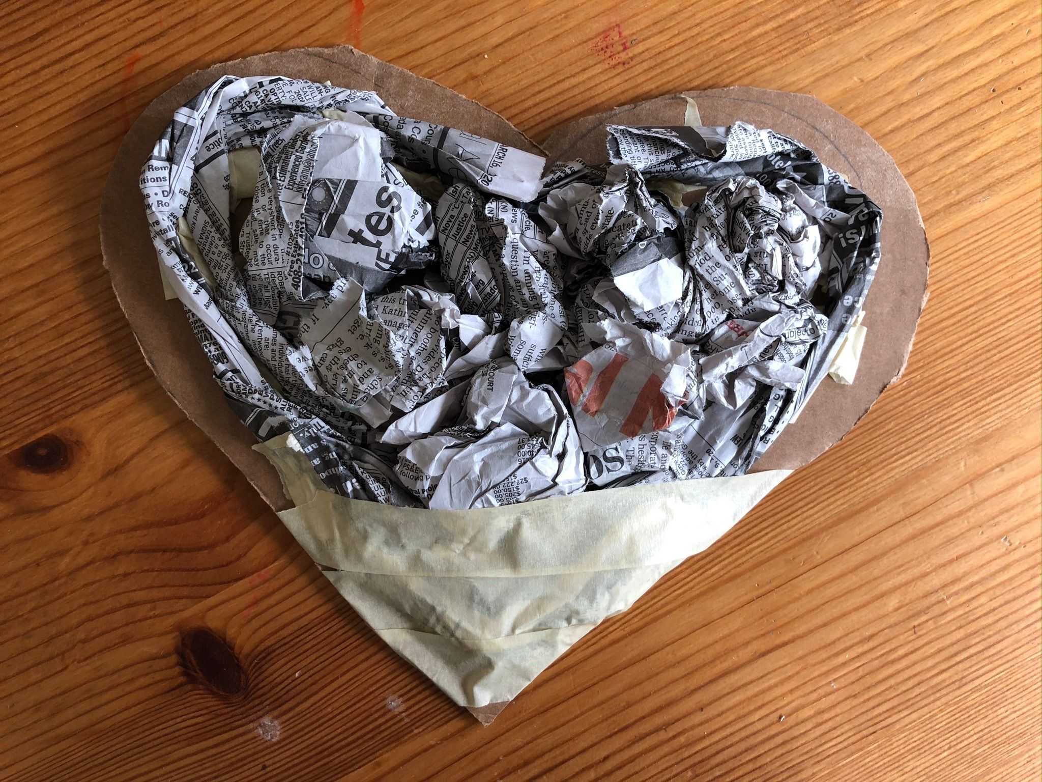 Paper Mache Hearts : 10 Steps (with Pictures) - Instructables