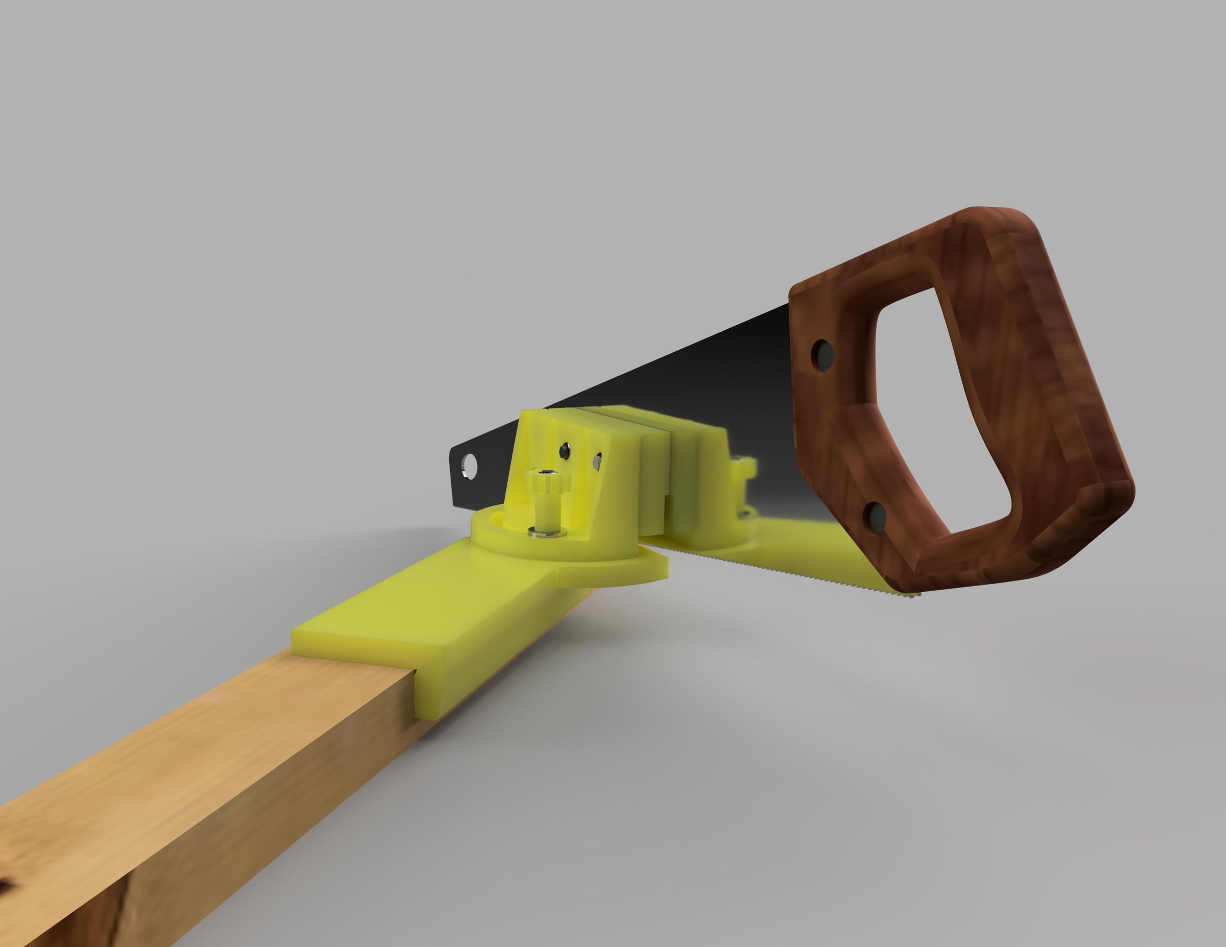 Magnetic Handsaw Guide - Adjustable and 3D Printed : 3 Steps ...