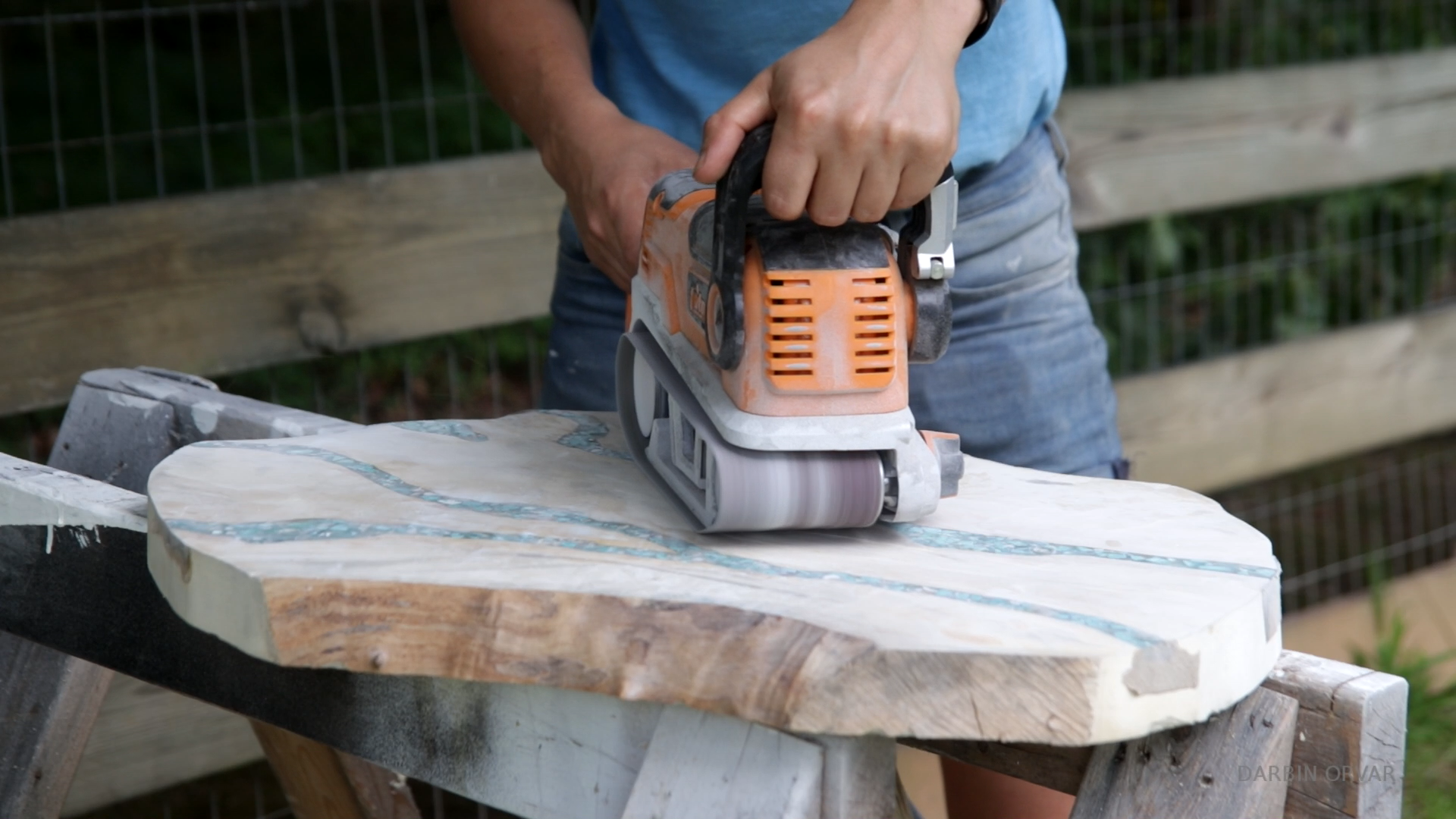 Epoxy & Turquoise Stone River Style Board : 9 Steps (with Pictures ...