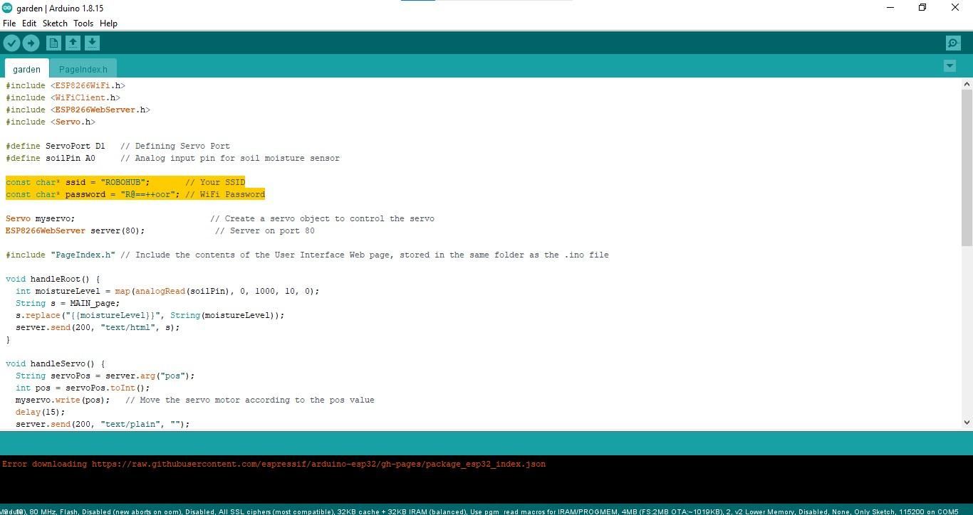 How to Make IoT Plant Watering System With Web Server Monitoring : 7 ...