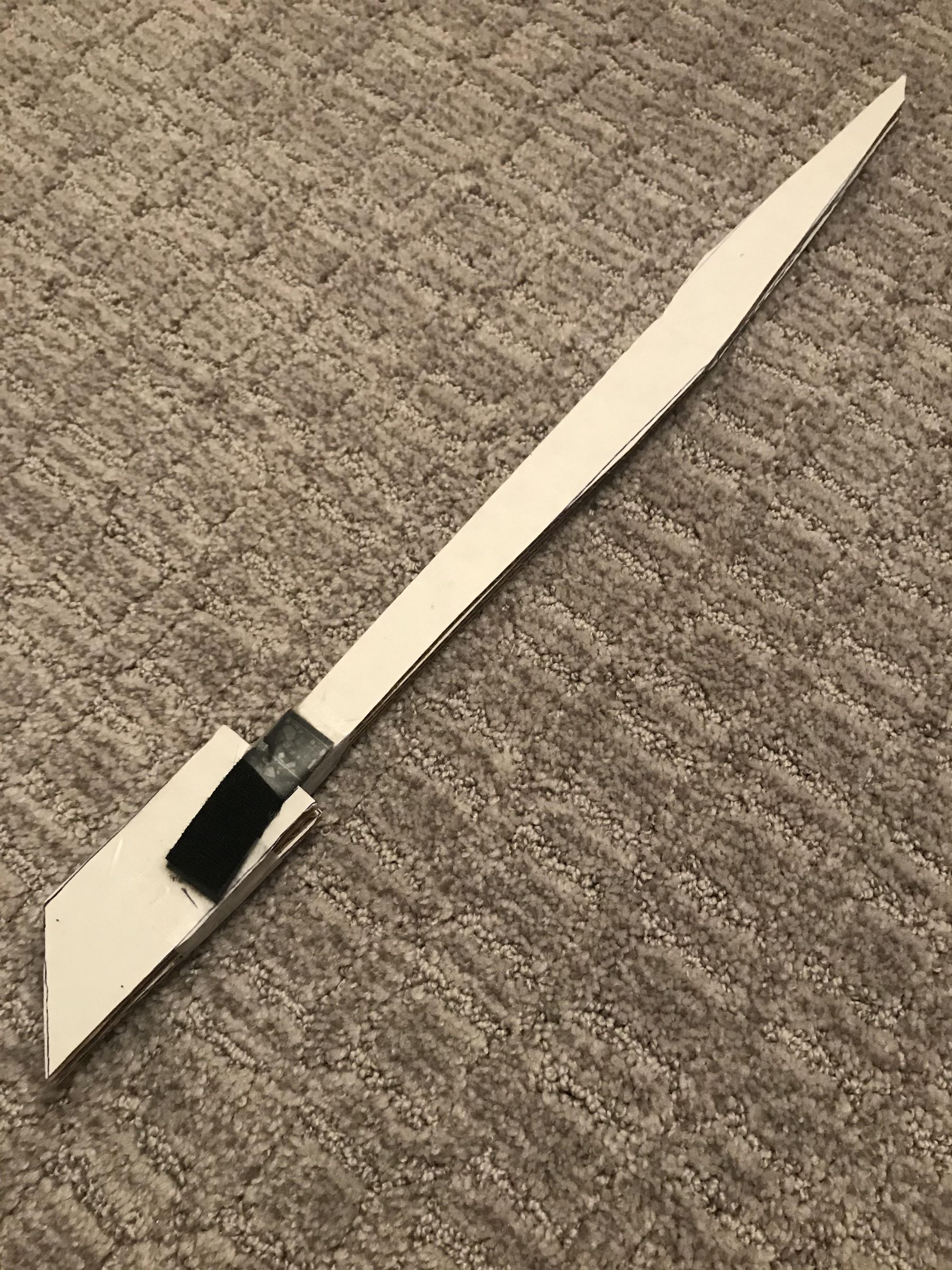 Easy Cardboard Darksaber From the Mandalorian : 8 Steps - Instructables