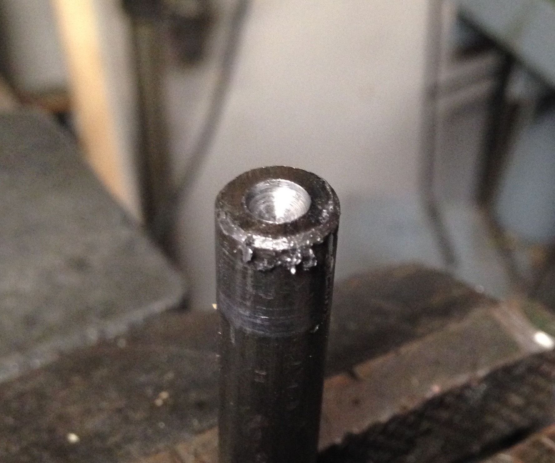 Make Center Drilling of a Rod Easy : 6 Steps (with Pictures ...