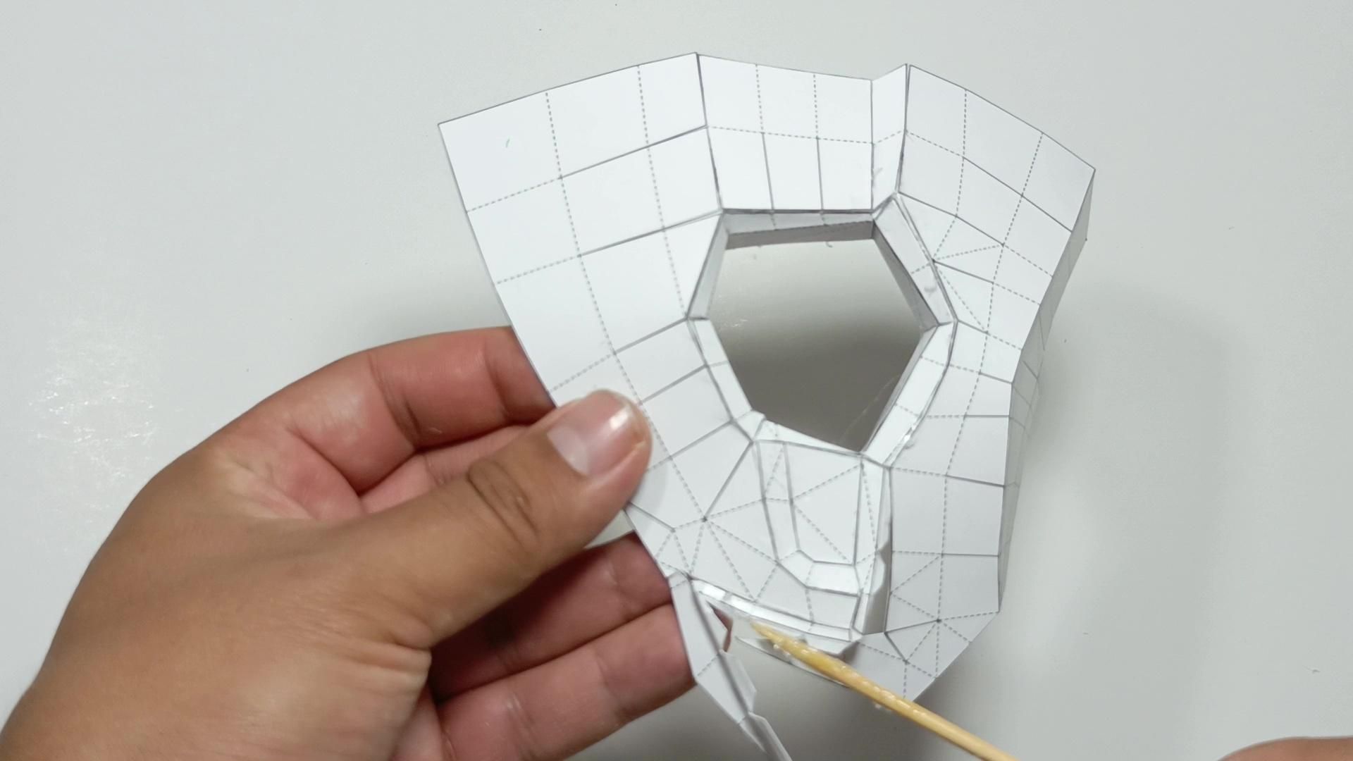 Paper Oni Mask : 45 Steps (with Pictures) - Instructables