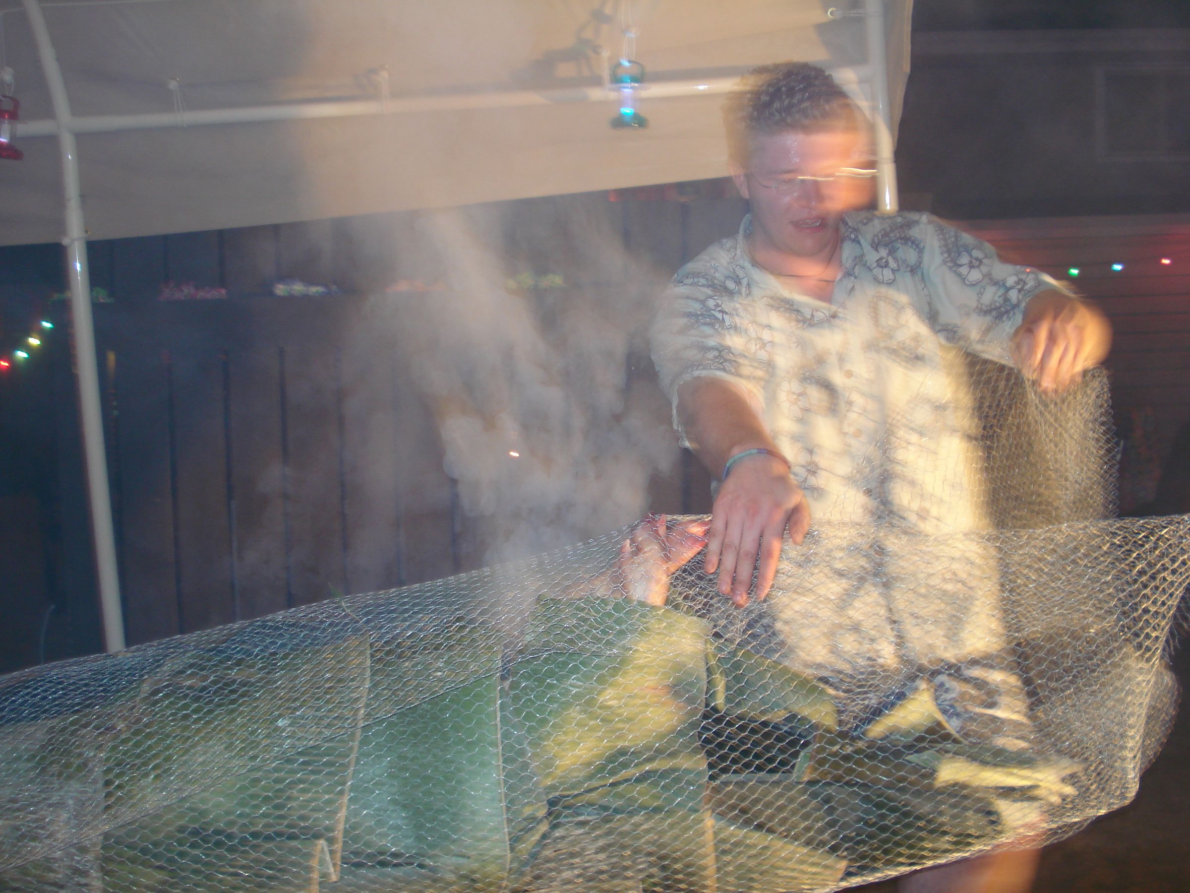 Luau Pig - Hawaiian Style (In the Ground With Hot Rocks) : 12 Steps ...