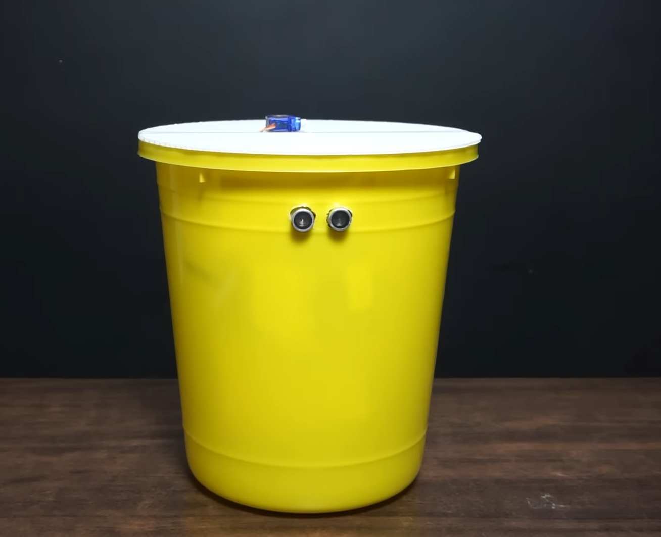 Arduino Powered Touch Free Trash Can 4 Steps Instructables