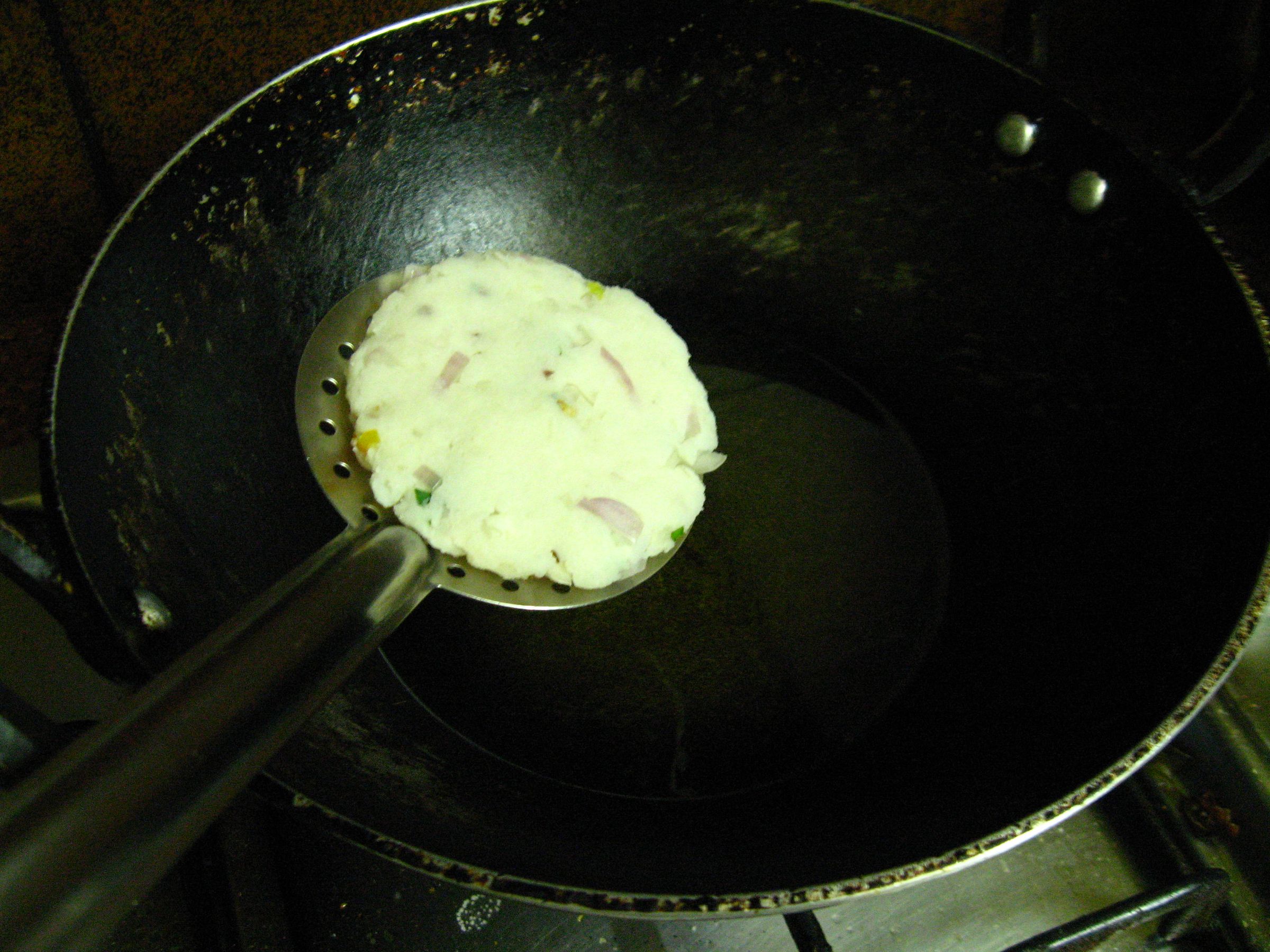 Deep Fried Rice Flake Fritters As Evening Snack : 7 Steps (with ...