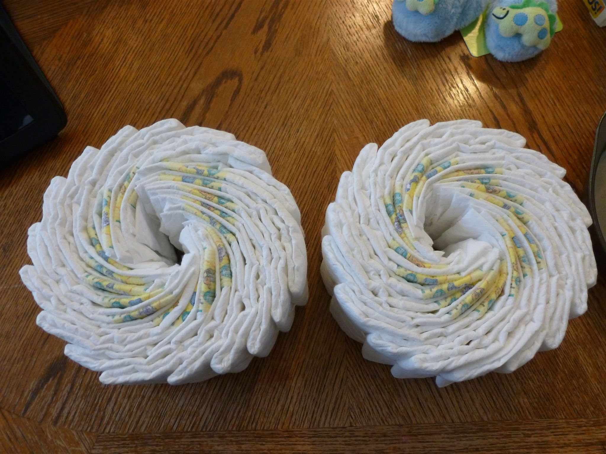 How to Make a Diaper Motorcycle Baby Shower Show Stopper : 10 Steps ...