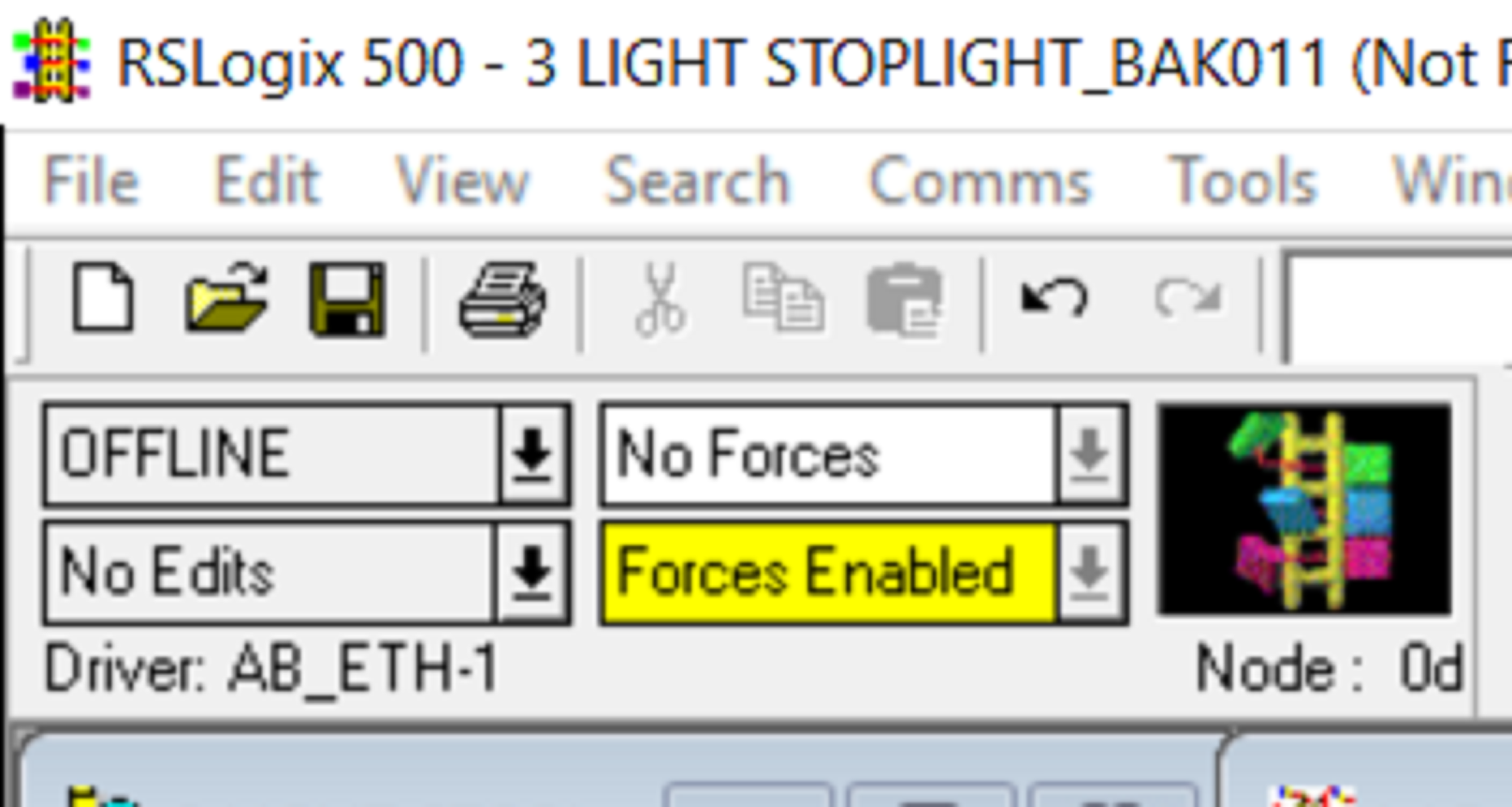 Programming a PLC to Control a Stop Light. : 7 Steps (with Pictures ...