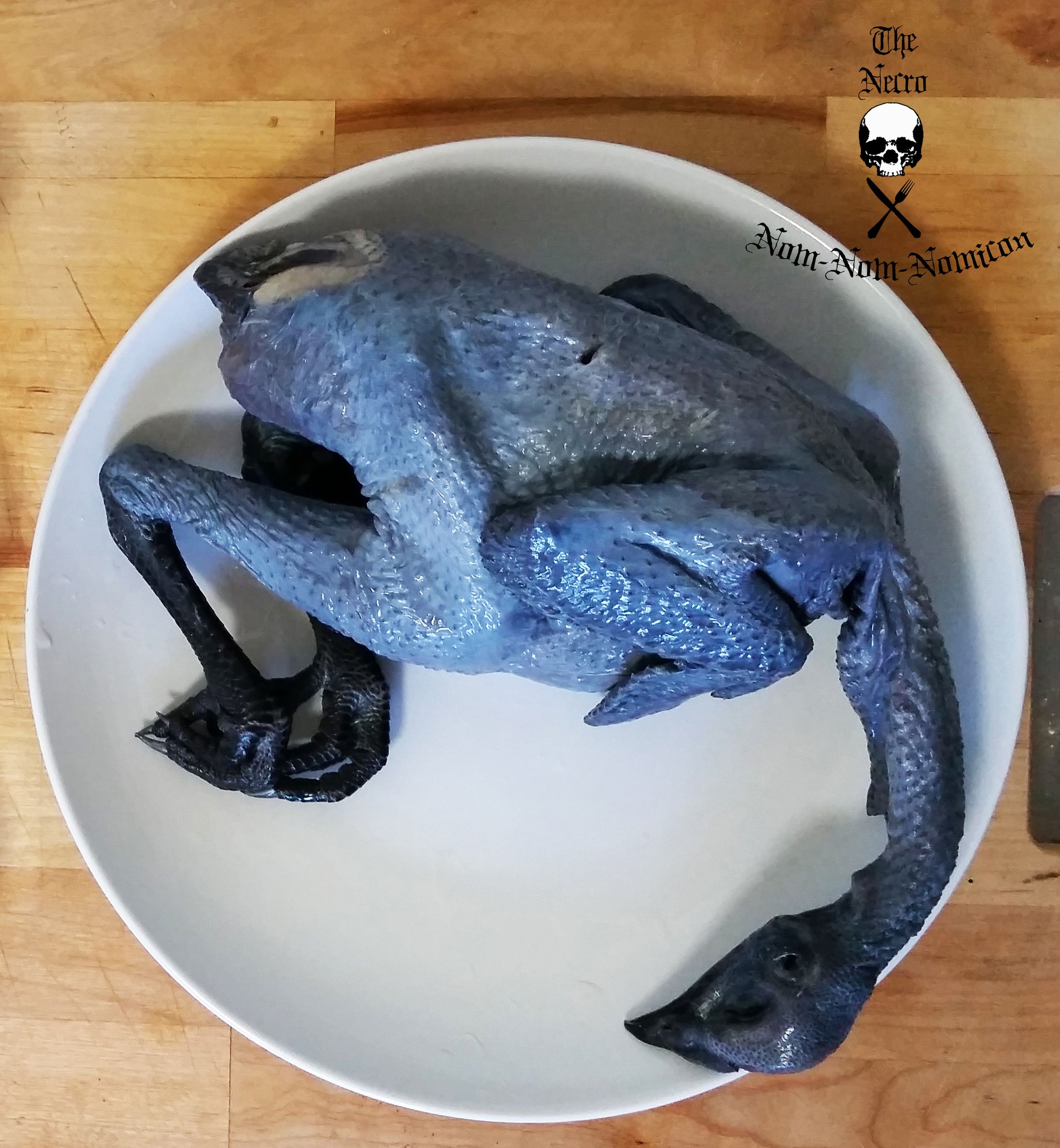 Fowl Most Foul - Roasted Black Silkie Chicken With Smoked Paprika Rub ...