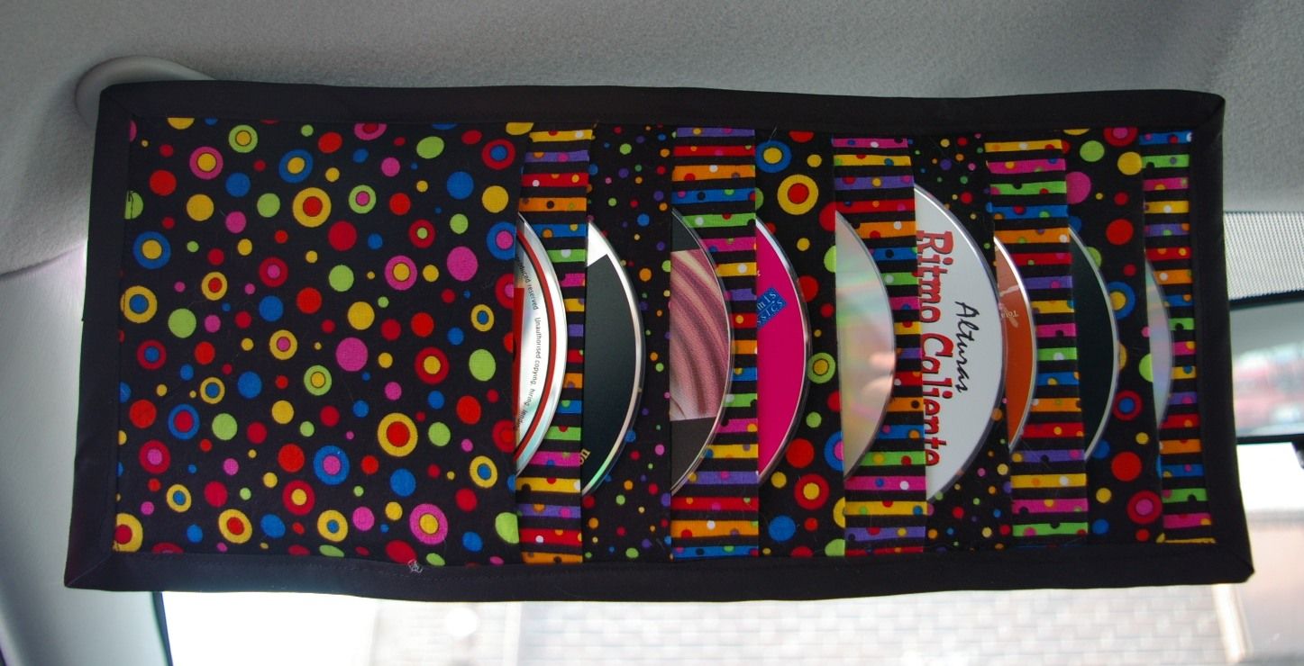 CD Holder for Your Car Visor : 4 Steps - Instructables