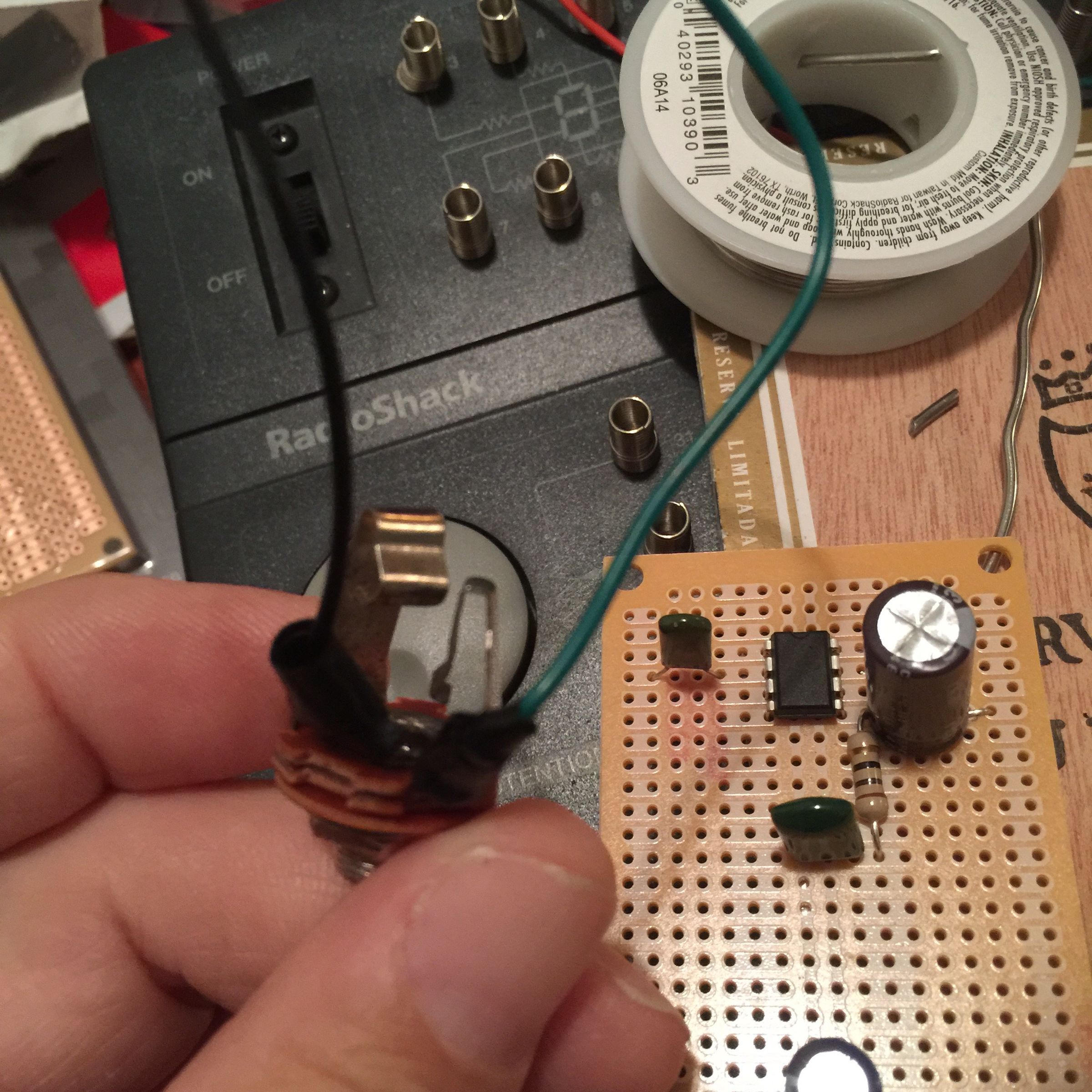 Basic LM386 Guitar Amplifier - Easy Step by Step Instructions - Cigar ...