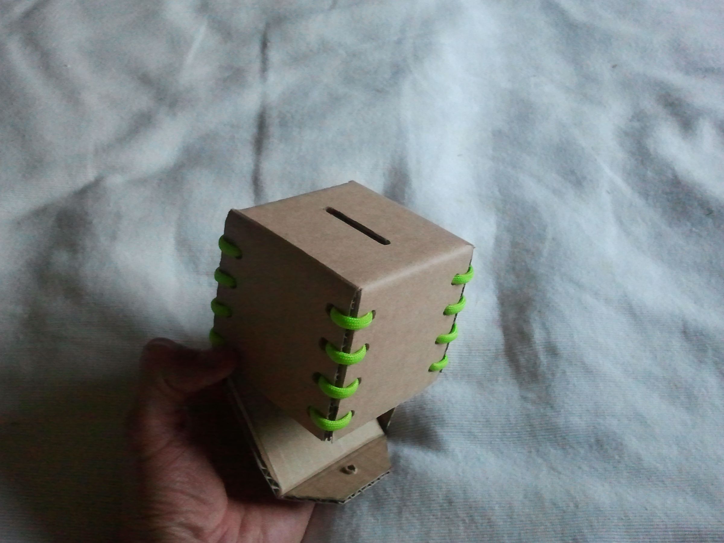 Cardboard Coin Bank - Instructables