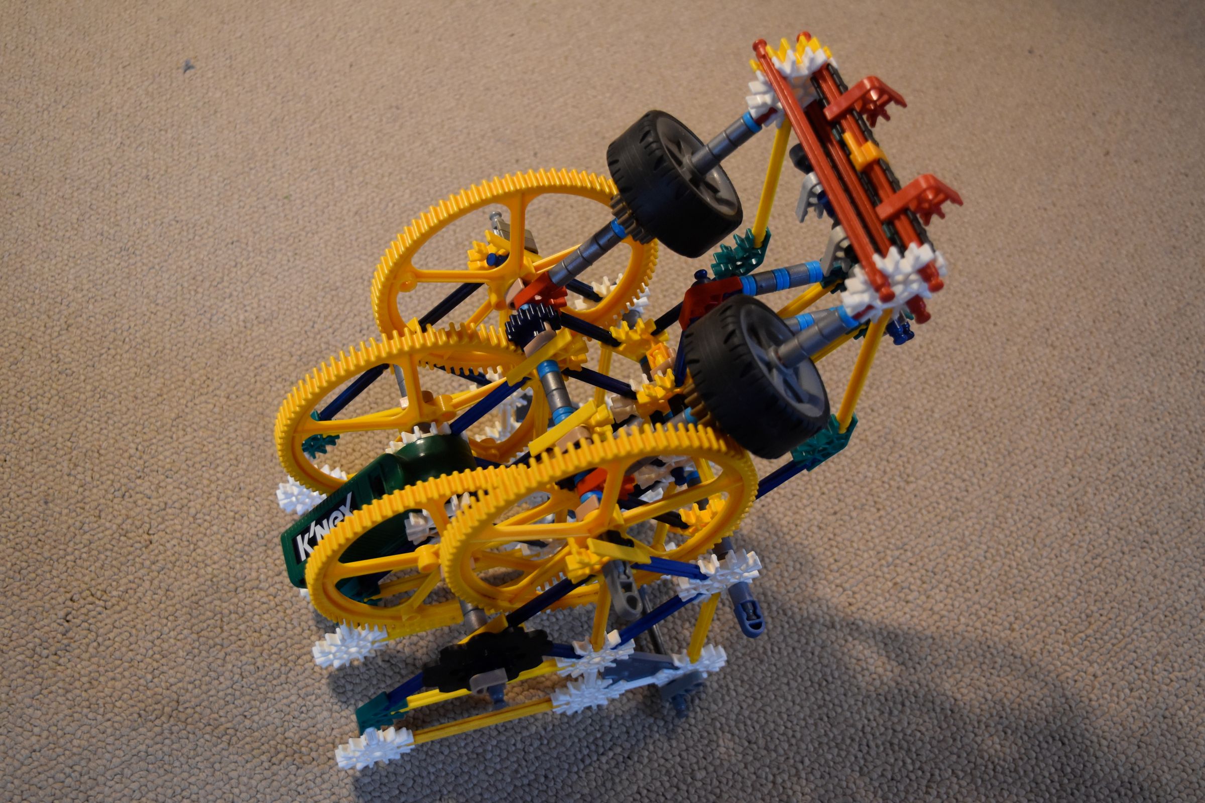 K'nex Flywheel Powered Machine Gun : 9 Steps - Instructables