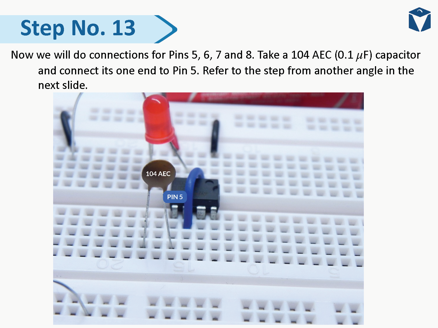Astable Multivibrator (Oscillator) Using a 555 Timer IC : 43 Steps ...