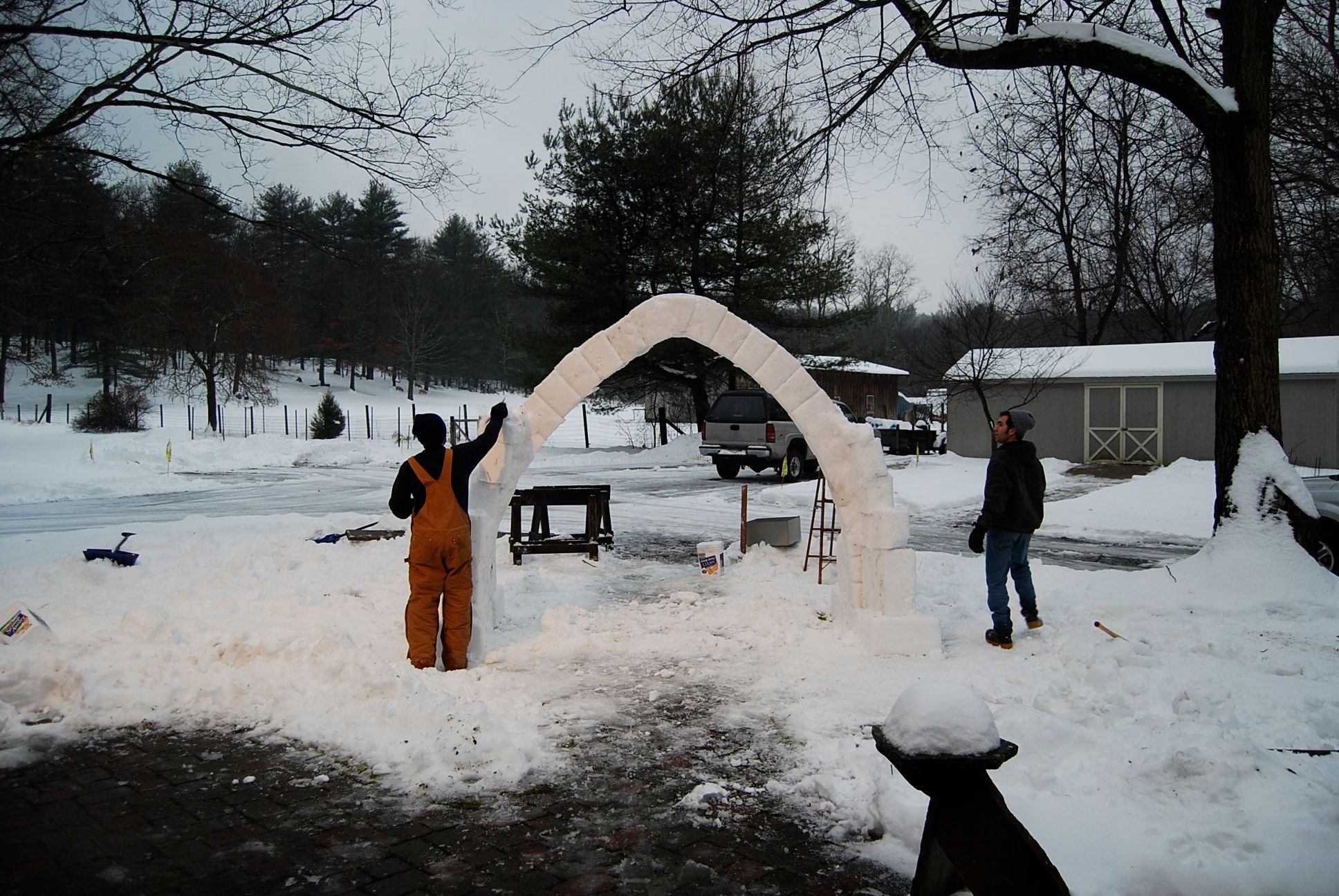 Snow Arch : 8 Steps (with Pictures) - Instructables