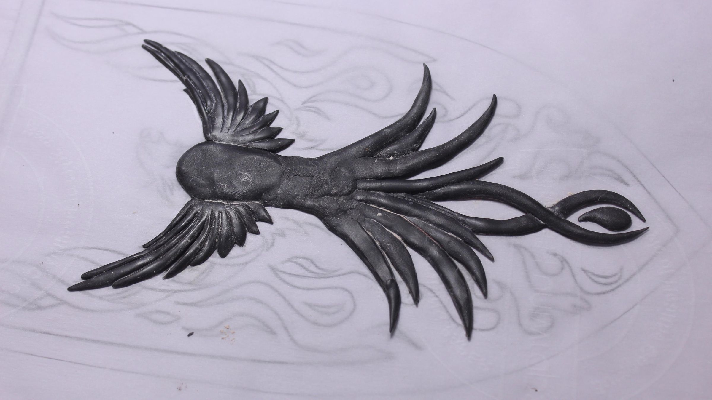 Phoenix Bird Wall Sculpture : 13 Steps (with Pictures) - Instructables