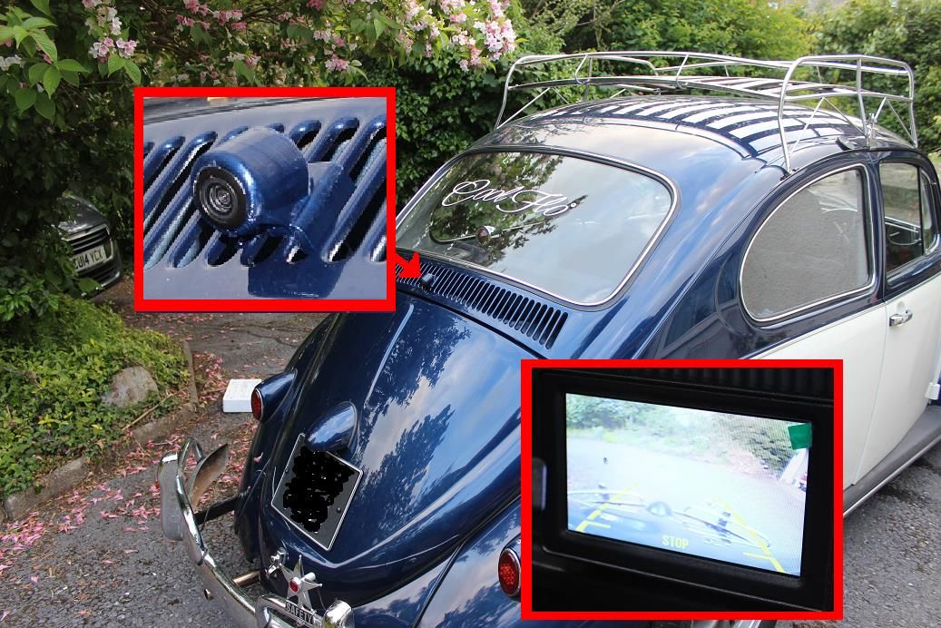 VW Beetle Rear View Camera : 8 Steps (with Pictures) - Instructables