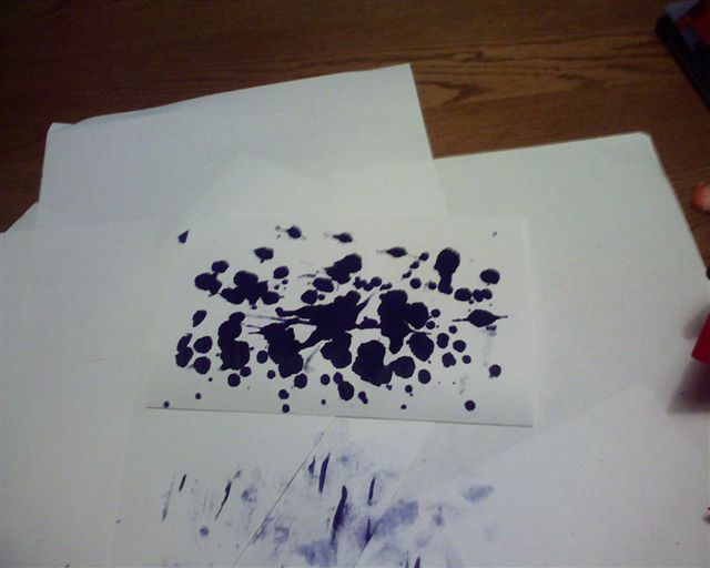 Make a Rorschach Inkblot : 5 Steps - Instructables