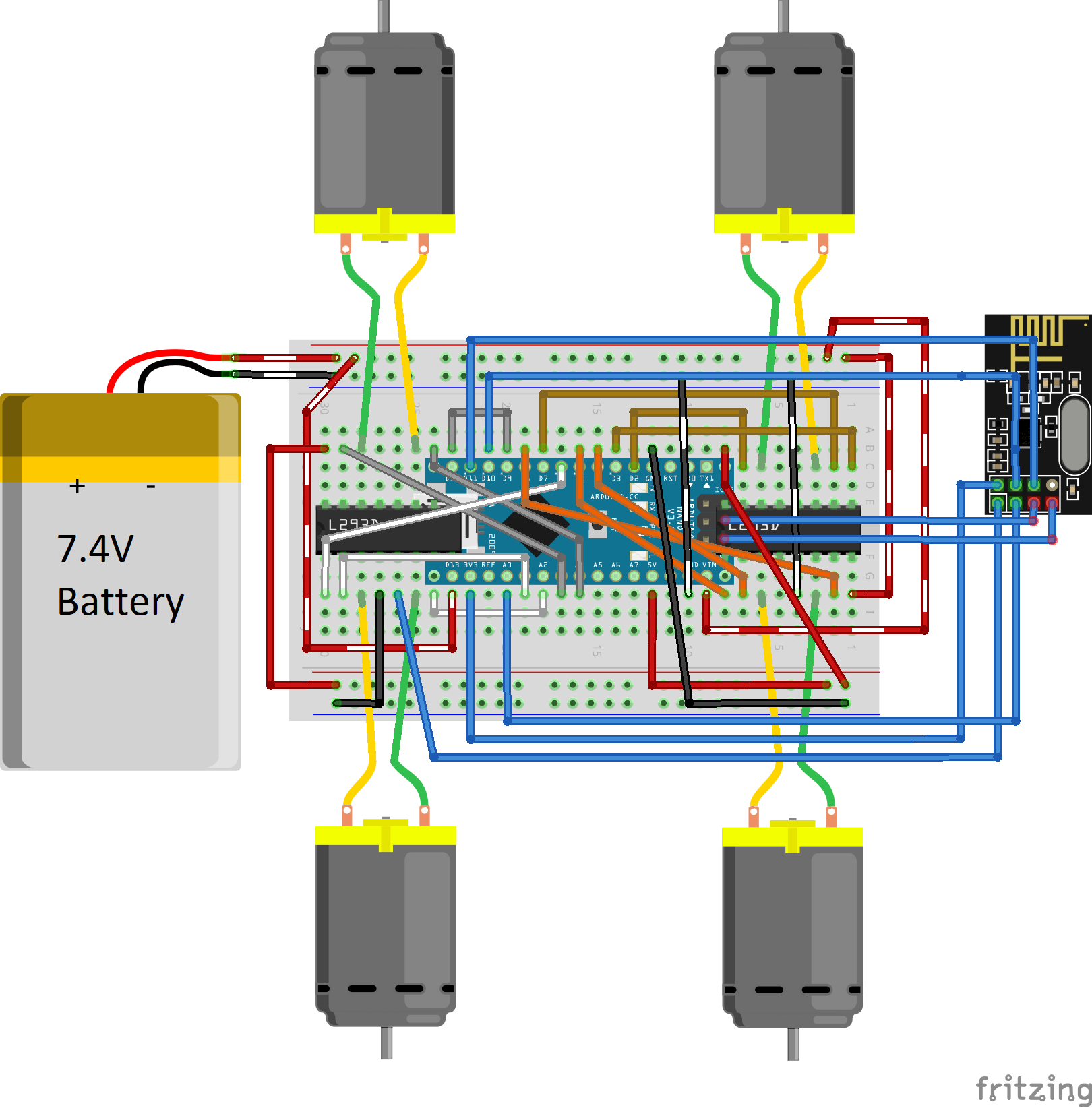 Simple RC Mecanum Wheels Robot Wif Arduino : 5 Steps (with Pictures ...