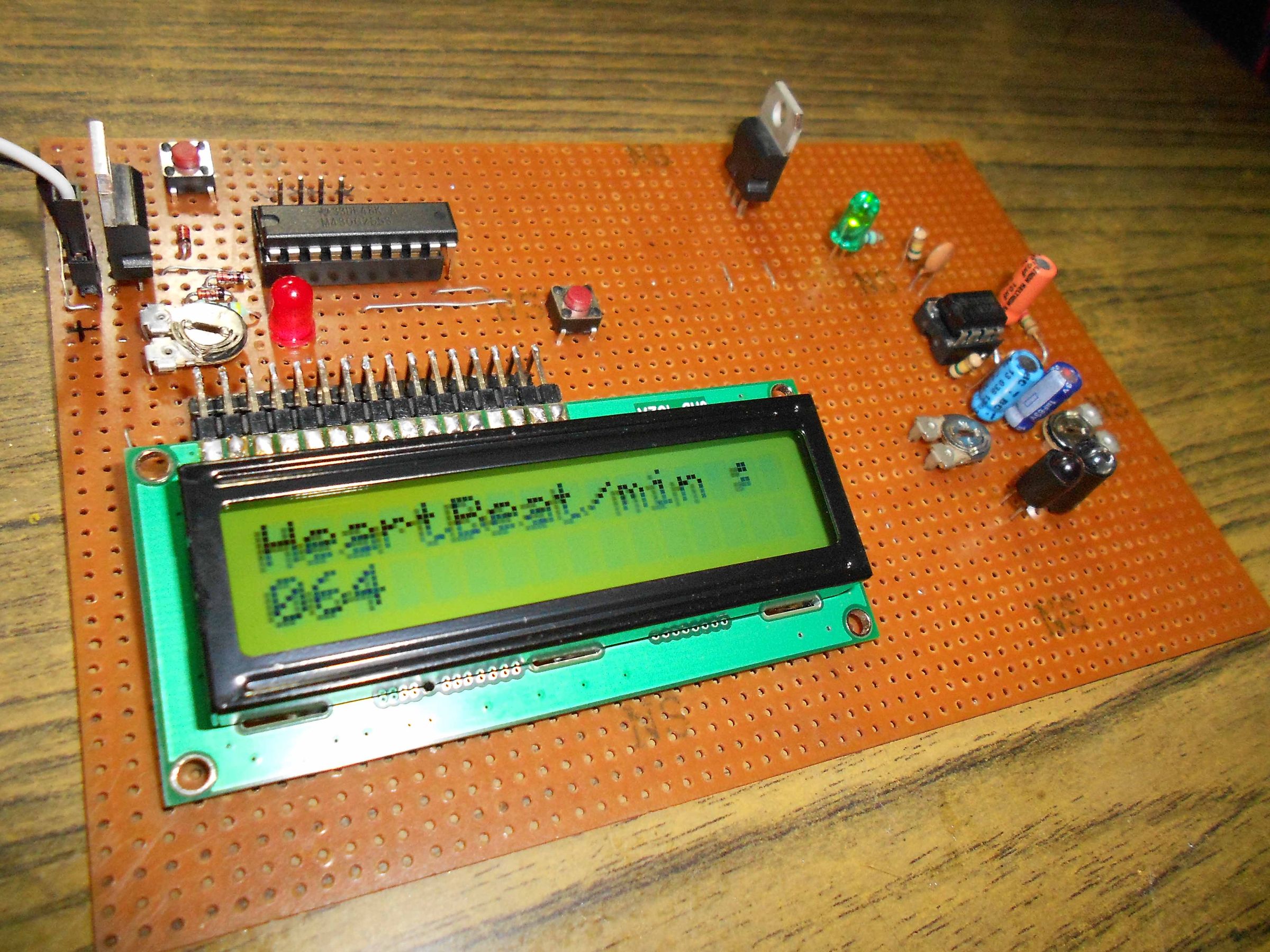 Heart-Beat Counter Using MSP430 - Instructables