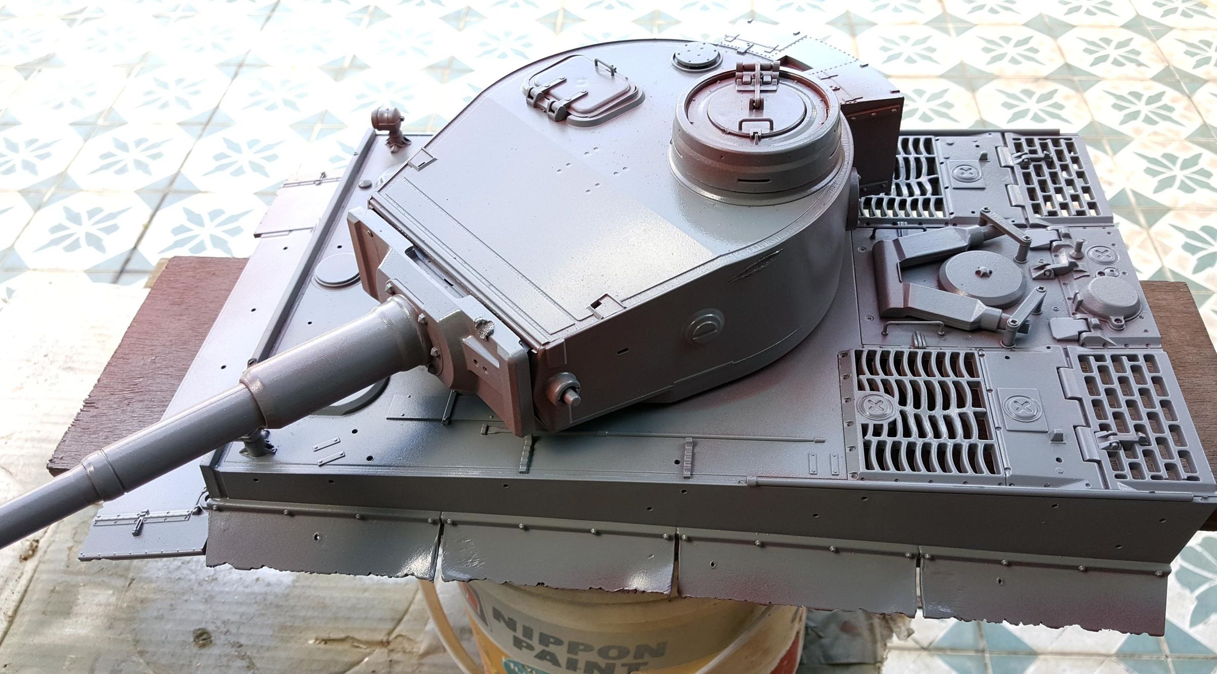 Weathering Tiger 1 Rc Tank : 3 Steps (with Pictures) - Instructables