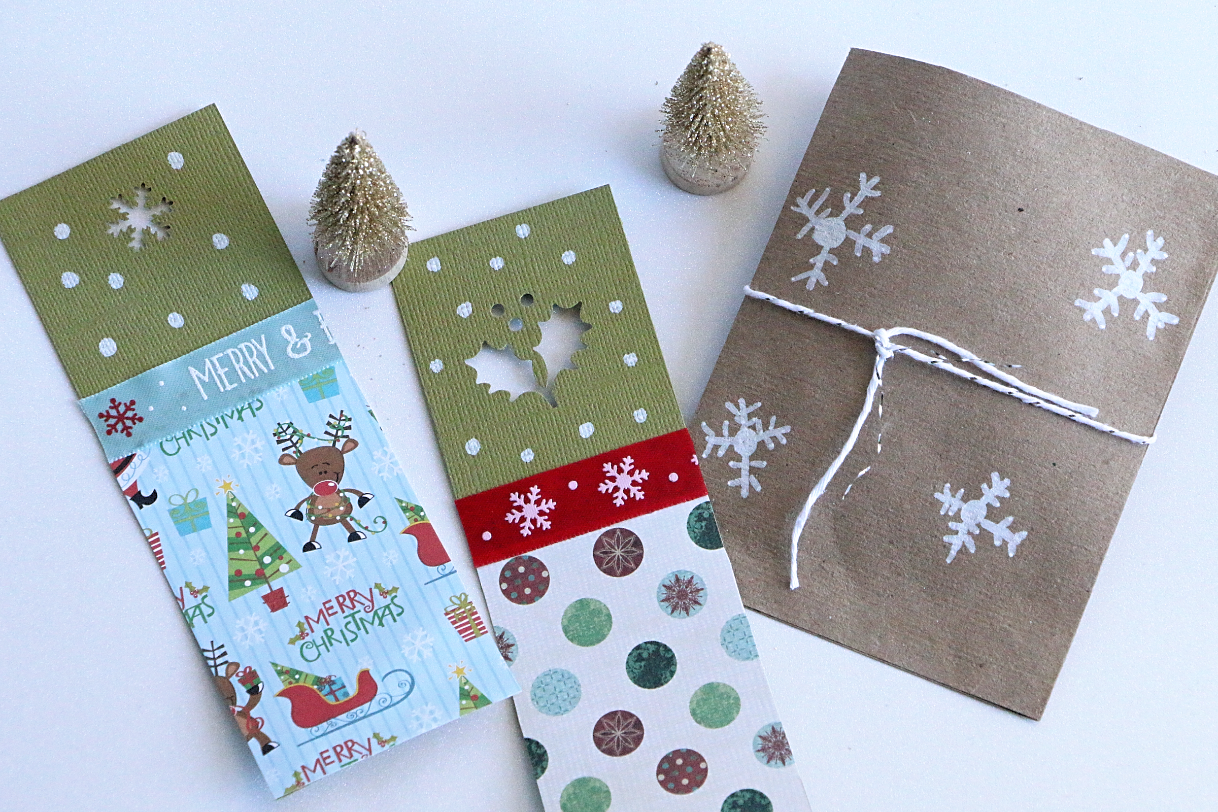 DIY Easy Holiday Bookmarks for Book Lovers : 5 Steps (with Pictures ...
