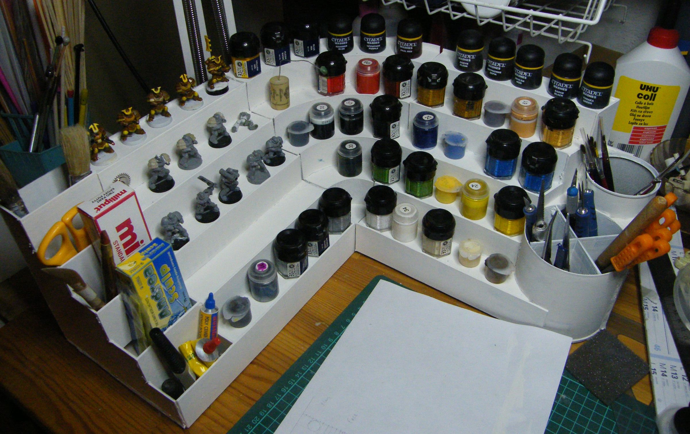Paints Organizer for Figurines Painters. : 5 Steps (with Pictures ...