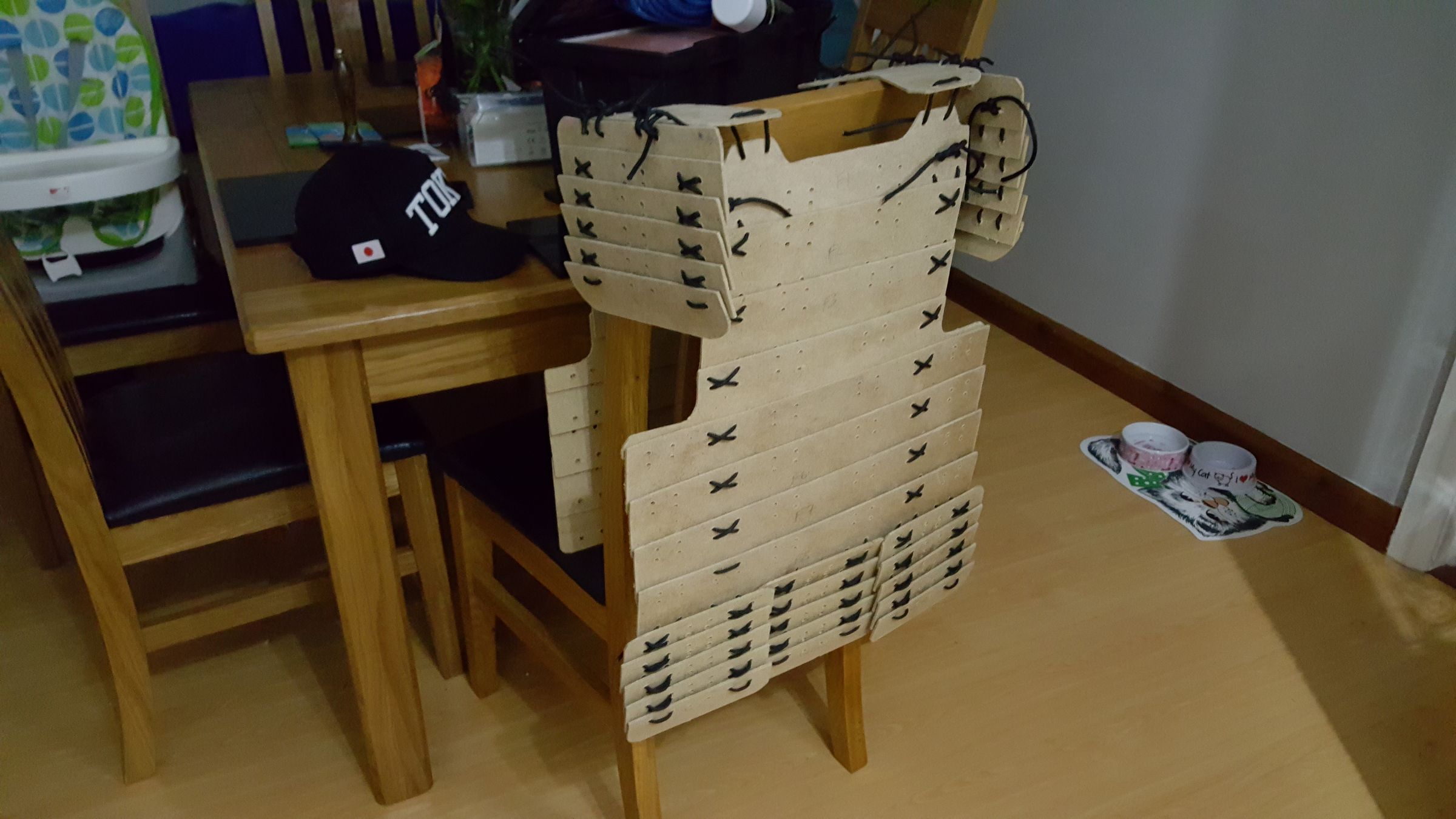 Hardboard Samurai Armour : 3 Steps - Instructables