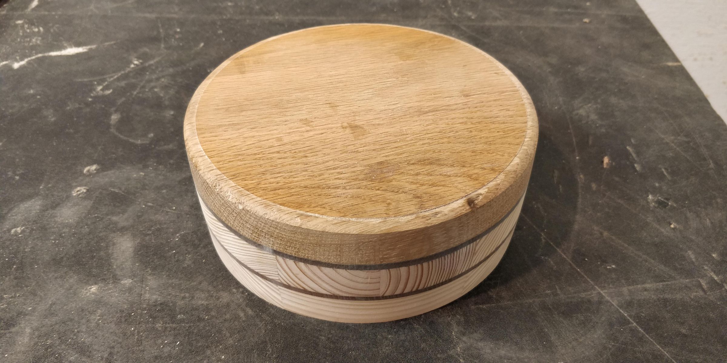 Plug-in Round Wood Wall LED Lamp | Portable Circle Socket Plug Night ...