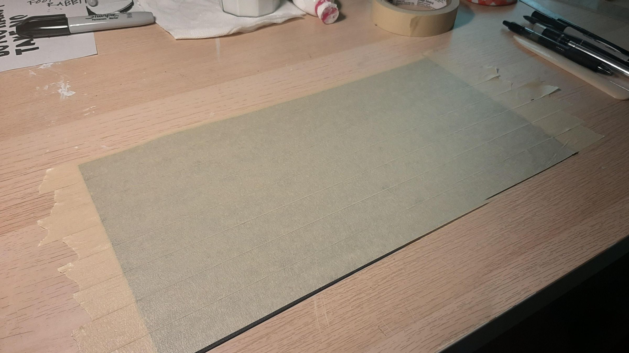 Canvas Patches With Masking Tape and Fabric Paint : 6 Steps (with ...