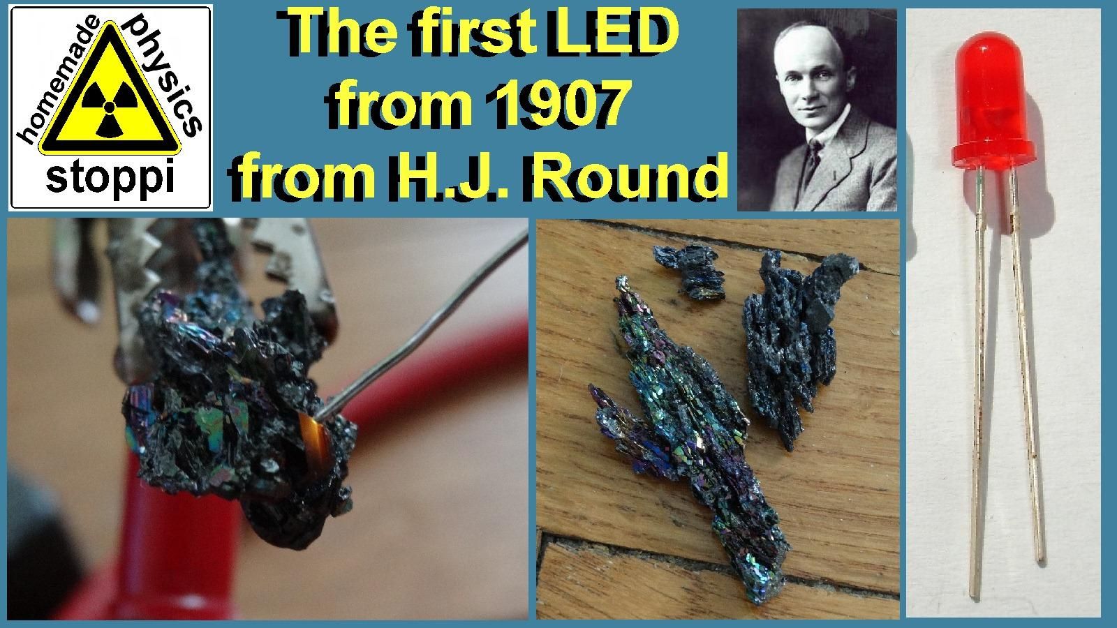 Make the First LED From 1907 - H.J. Round - Instructables
