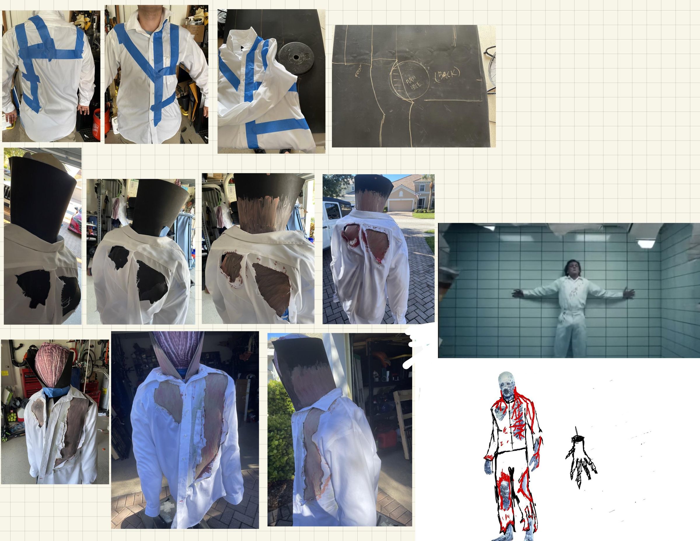 DIY Vecna/Henry Stranger Things 4 Costume : 7 Steps (with Pictures ...