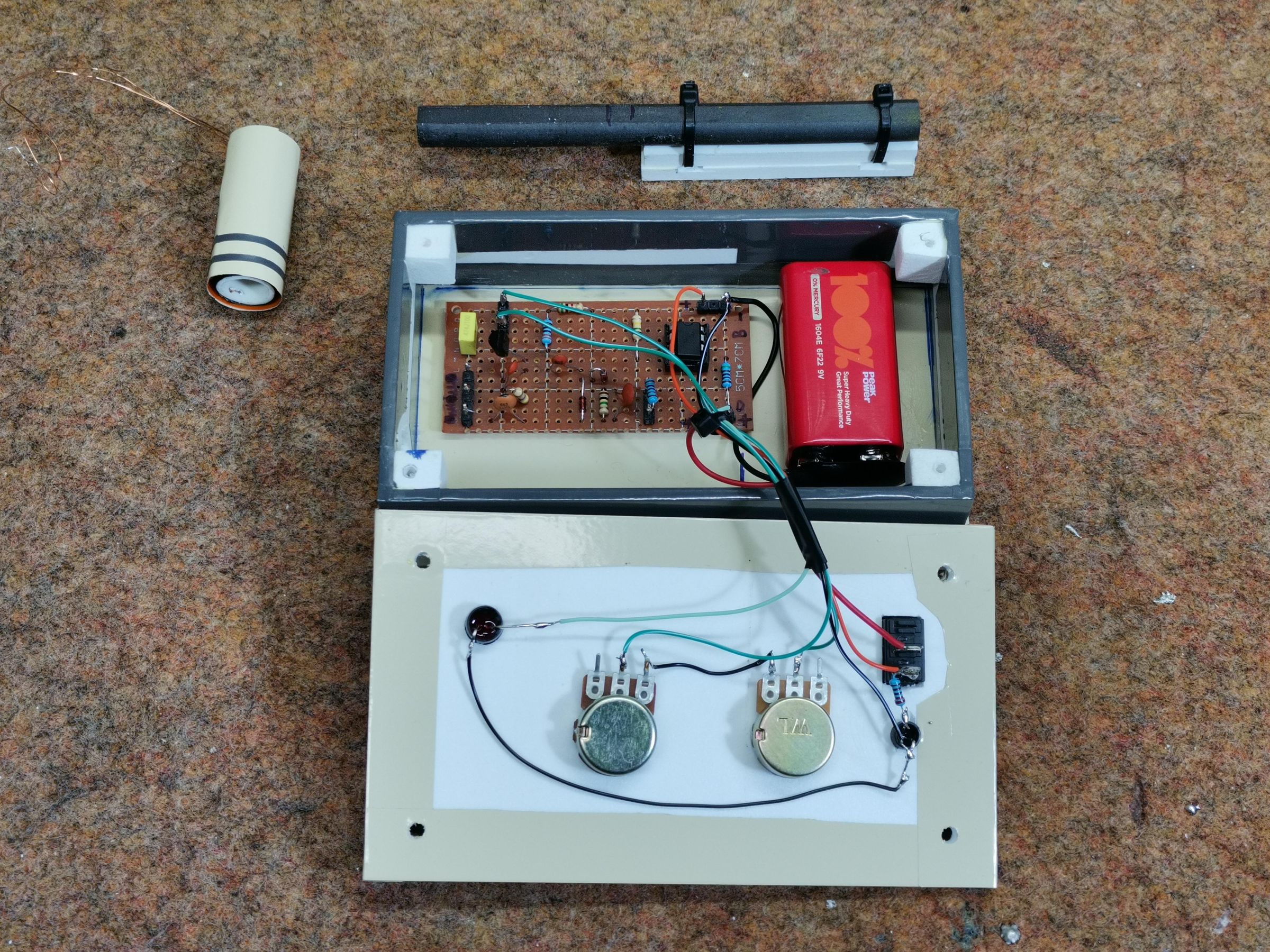 DIY Simple Sensitive Pinpointer Metal Detector : 5 Steps - Instructables