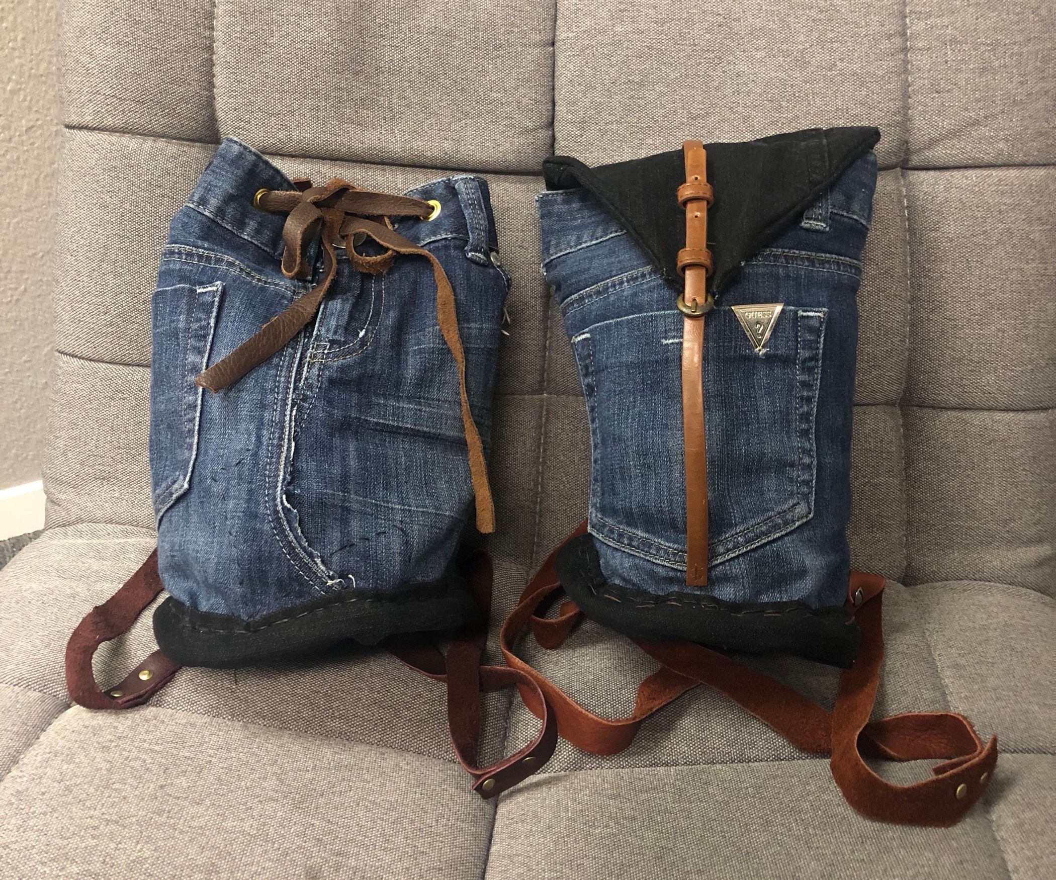 Mini Jean Backpack : 16 Steps - Instructables