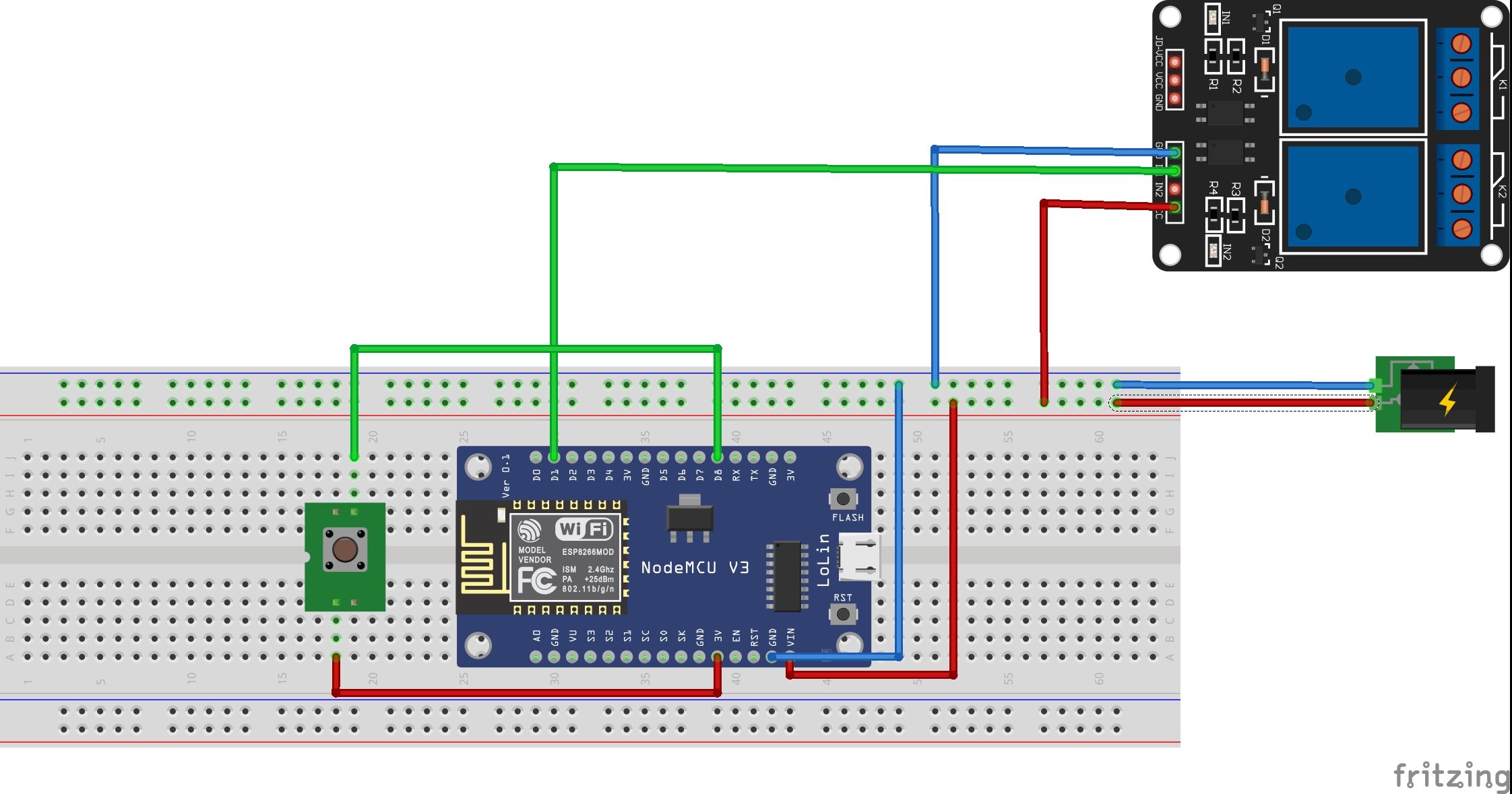 Gate Control With Google Assistent Using ESP8266 NodeMCU : 6 Steps ...