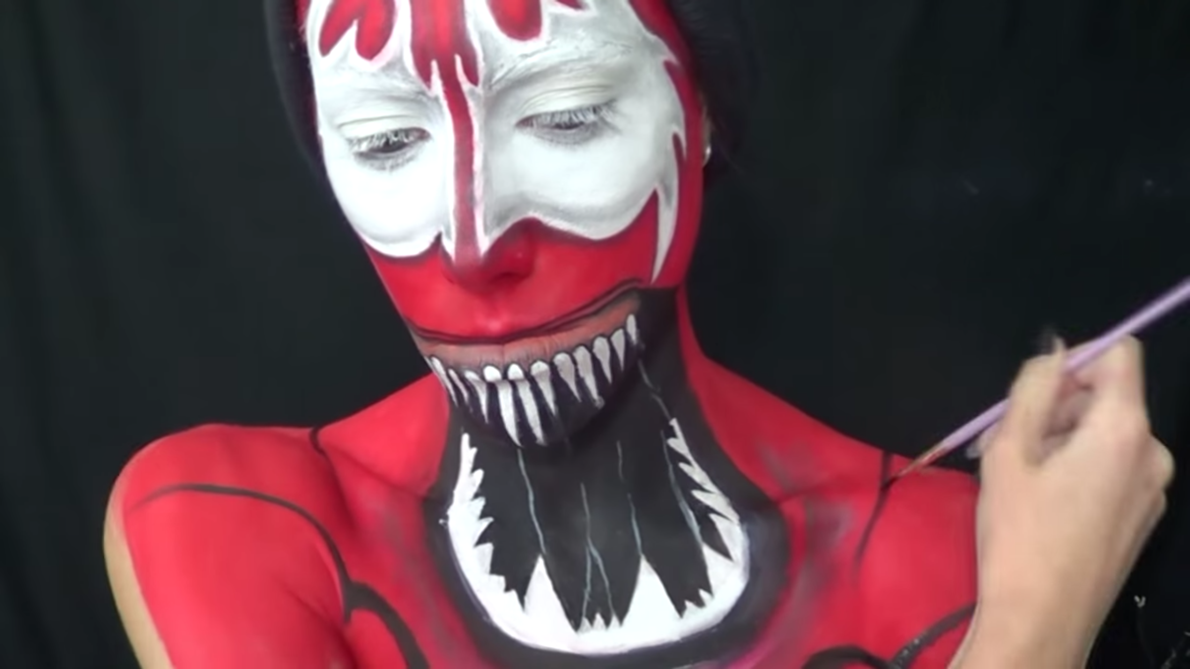 Carnage! Face Paint. : 11 Steps - Instructables