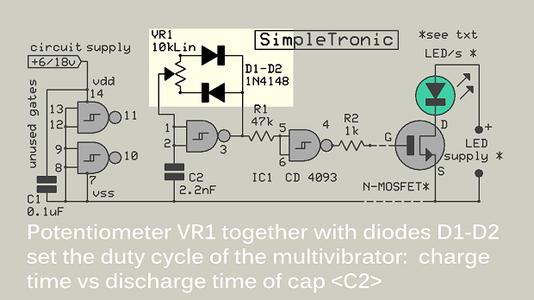 Pwm Pulse Width Modulation Power Led Dimmer 7 Steps With Pictures Instructables