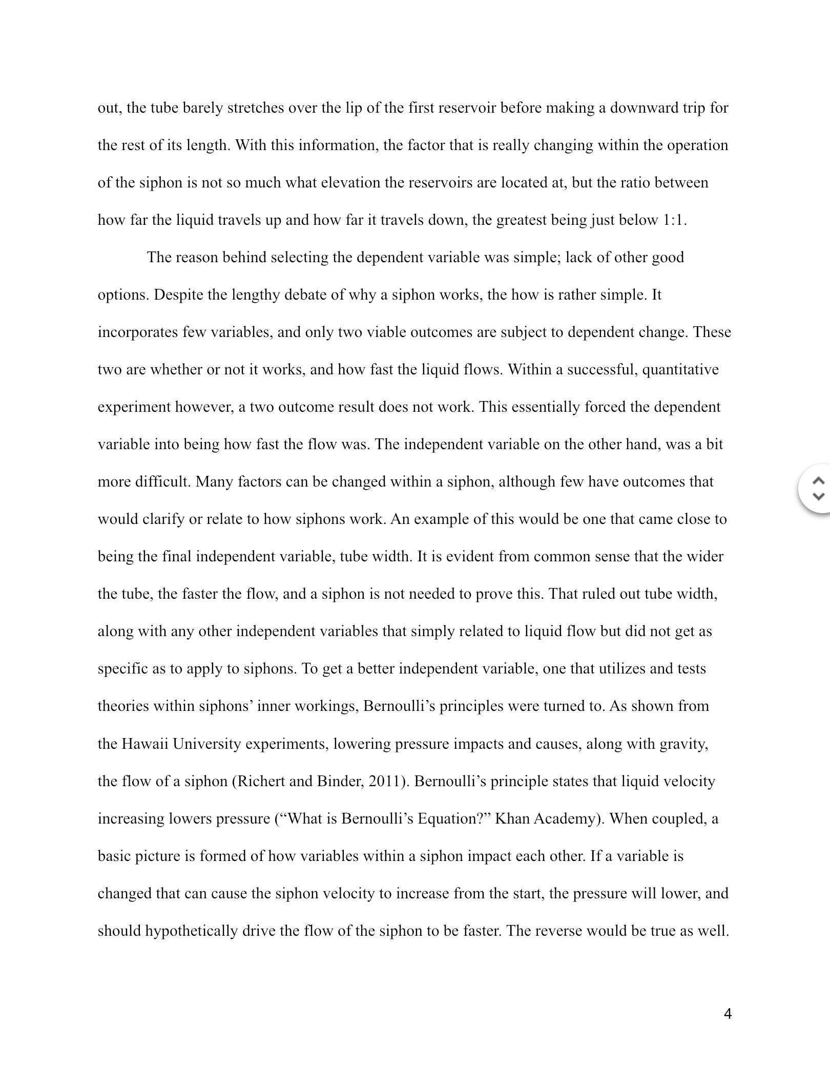 Siphon Experiment: Testing Bernouilli’s Principle : 8 Steps - Instructables