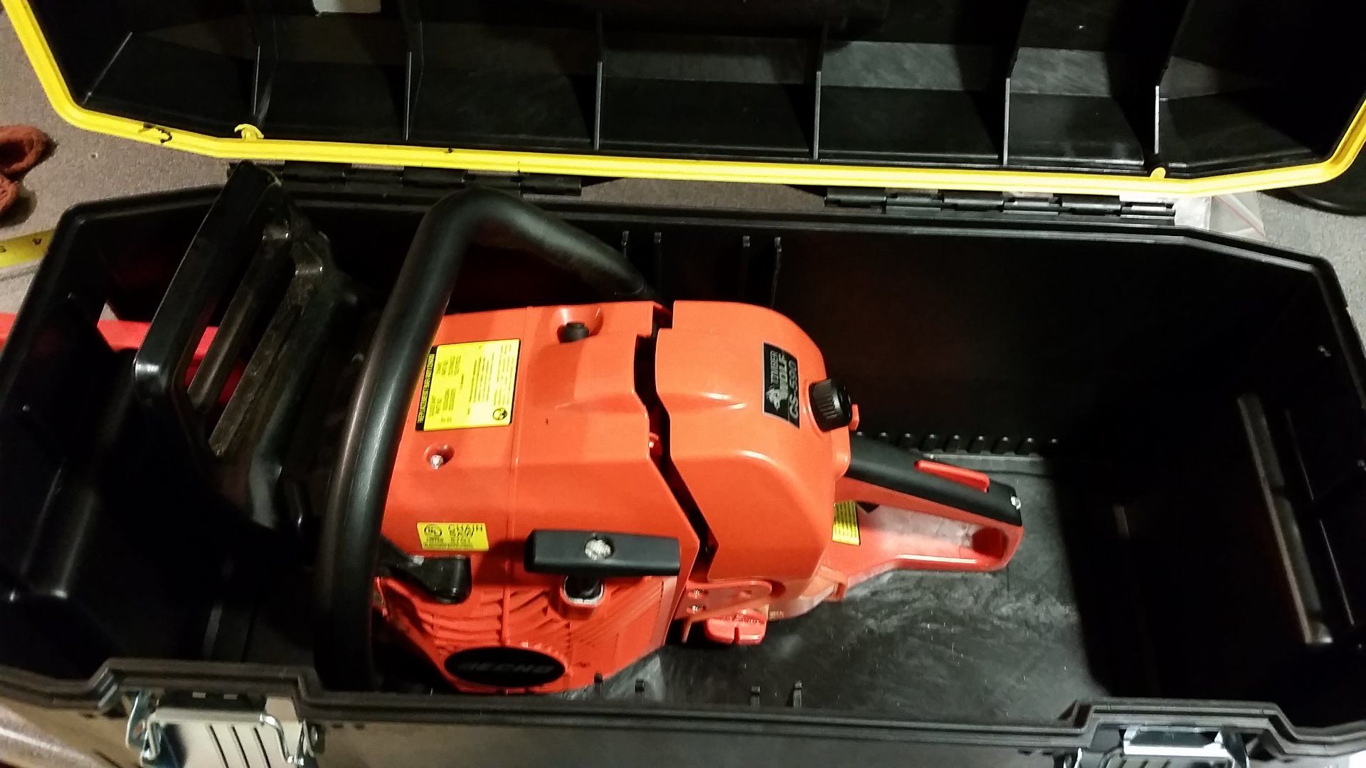 Toolbox Into Chainsaw Case : 4 Steps (with Pictures) - Instructables