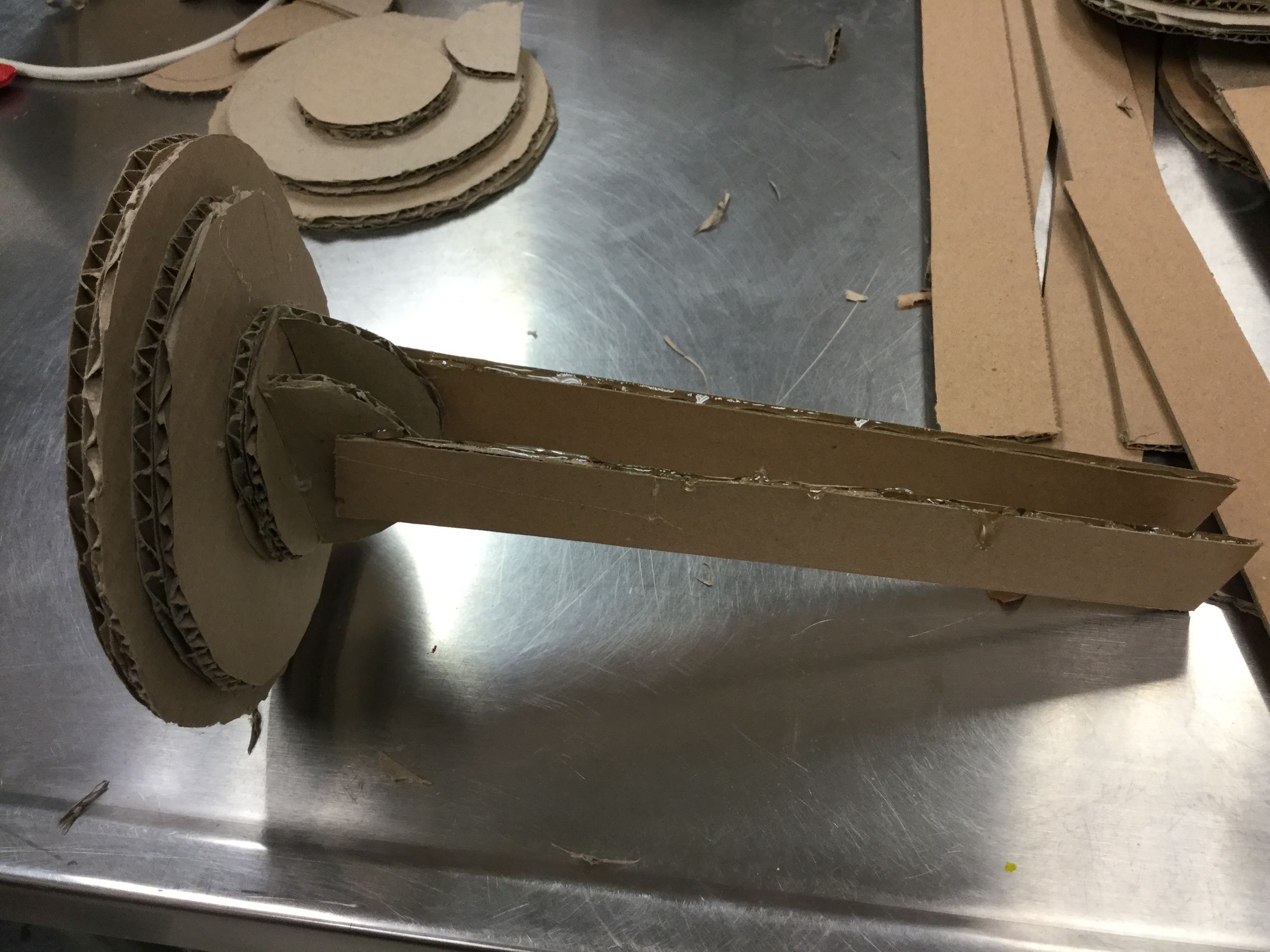 Cardboard AT-AT Walker Table : 9 Steps (with Pictures) - Instructables