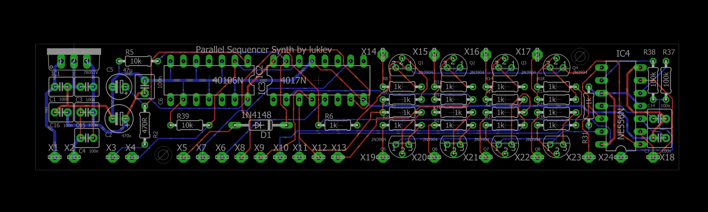 Parallel Sequencer Synth : 17 Steps (with Pictures) - Instructables