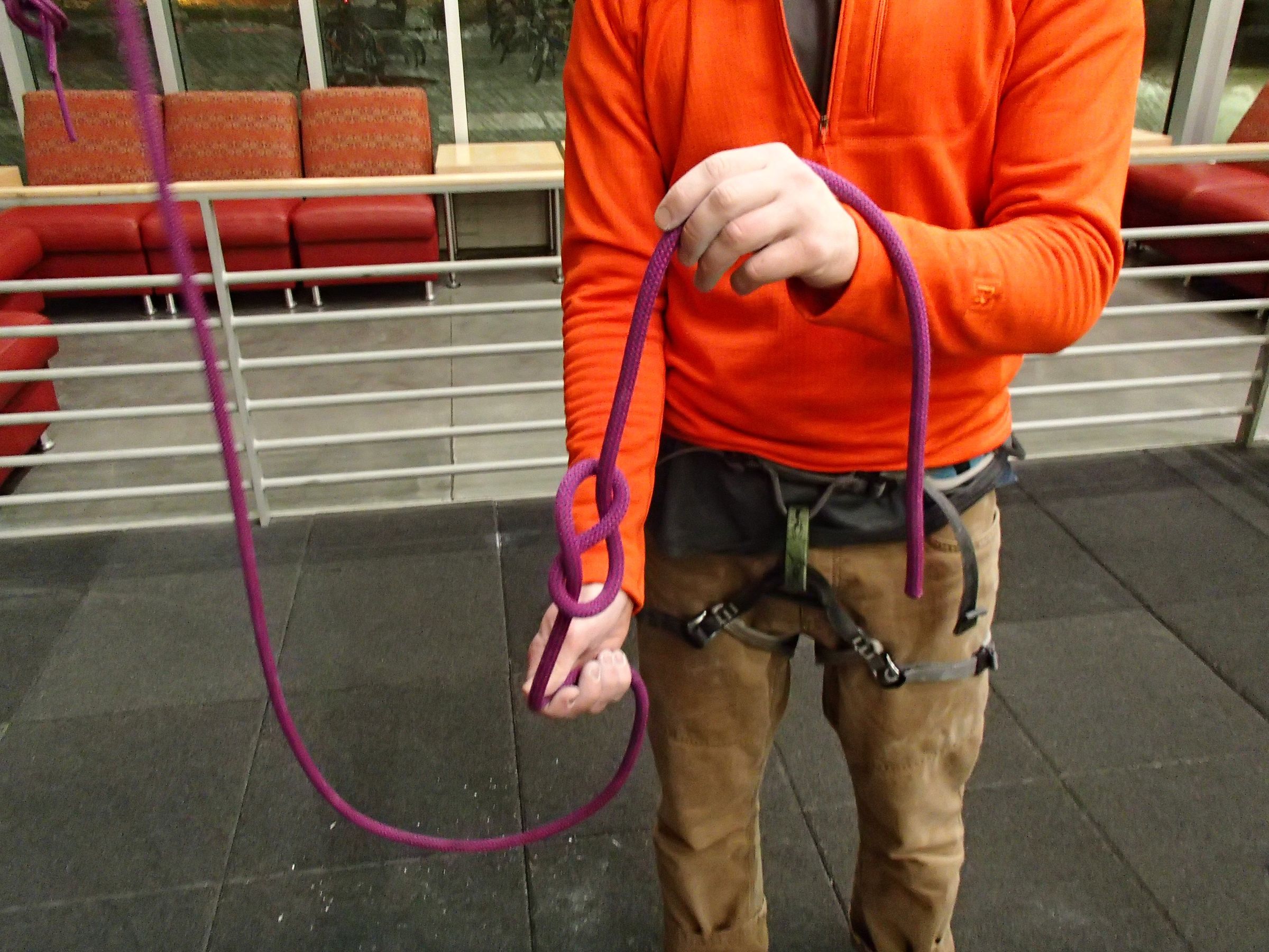 A Climber's Guide to the Figure Eight Follow Through Knot : 5 Steps ...