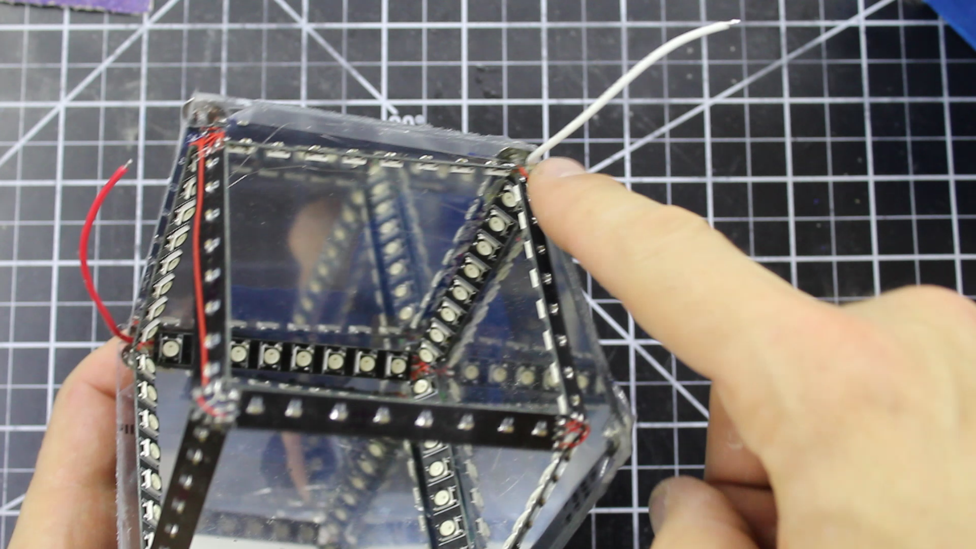 Make an Infinity Mirror Cube : 12 Steps (with Pictures) - Instructables